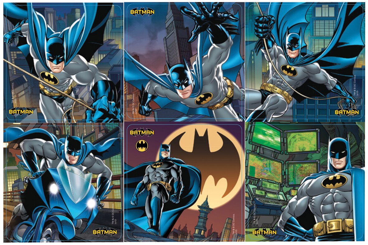 Sherman Speciality Stickers Batman Comic 100pk 1129835 - Henry Schein - UK