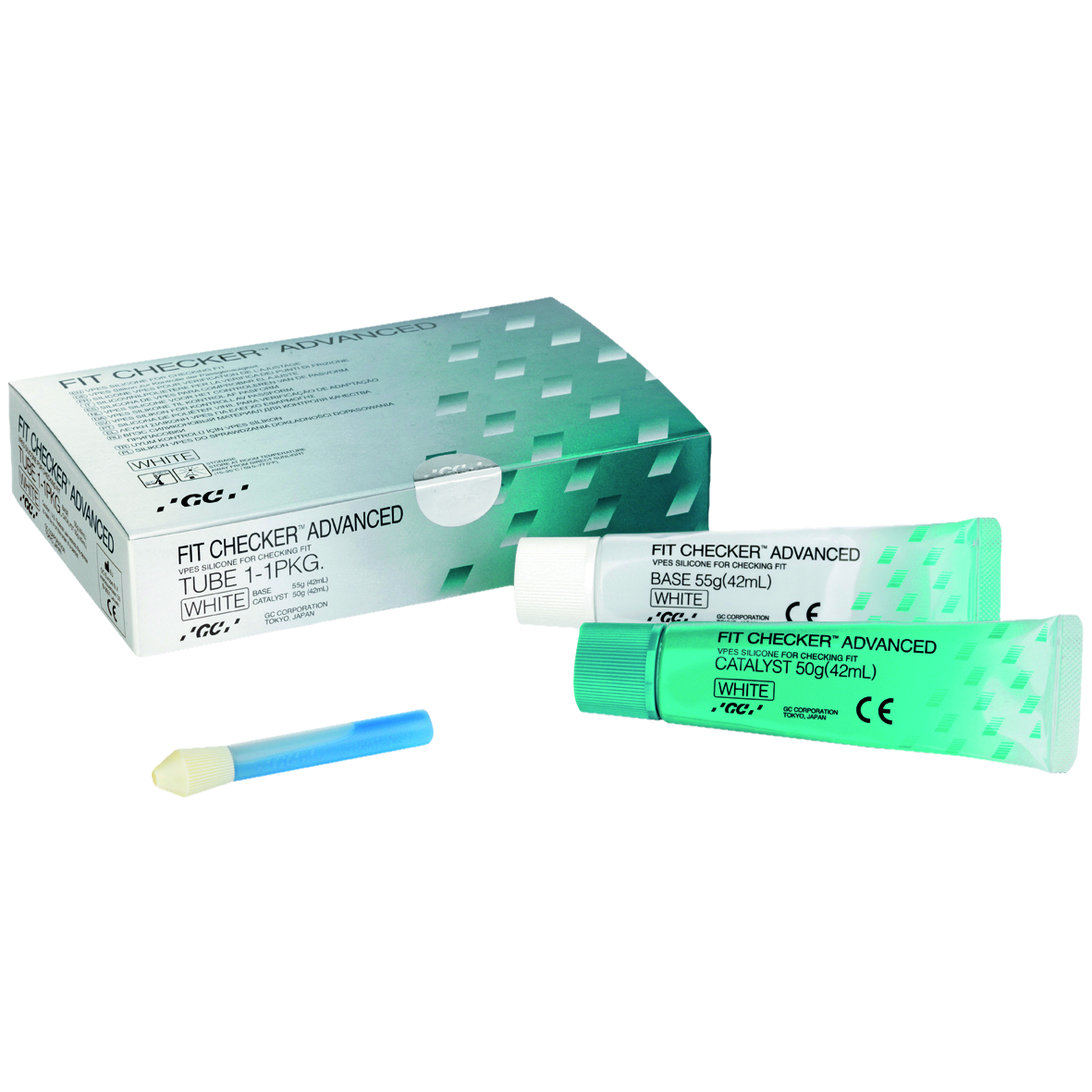 GC Fit Checker Adv 1-1 Pack Tube 42ml Base & Cat