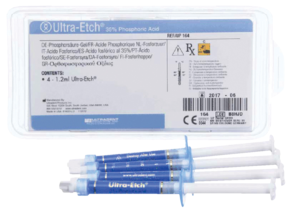 Ultradent Ultra-Etch Gel Syringe Kit 4pk 1130721 - Henry Schein - UK