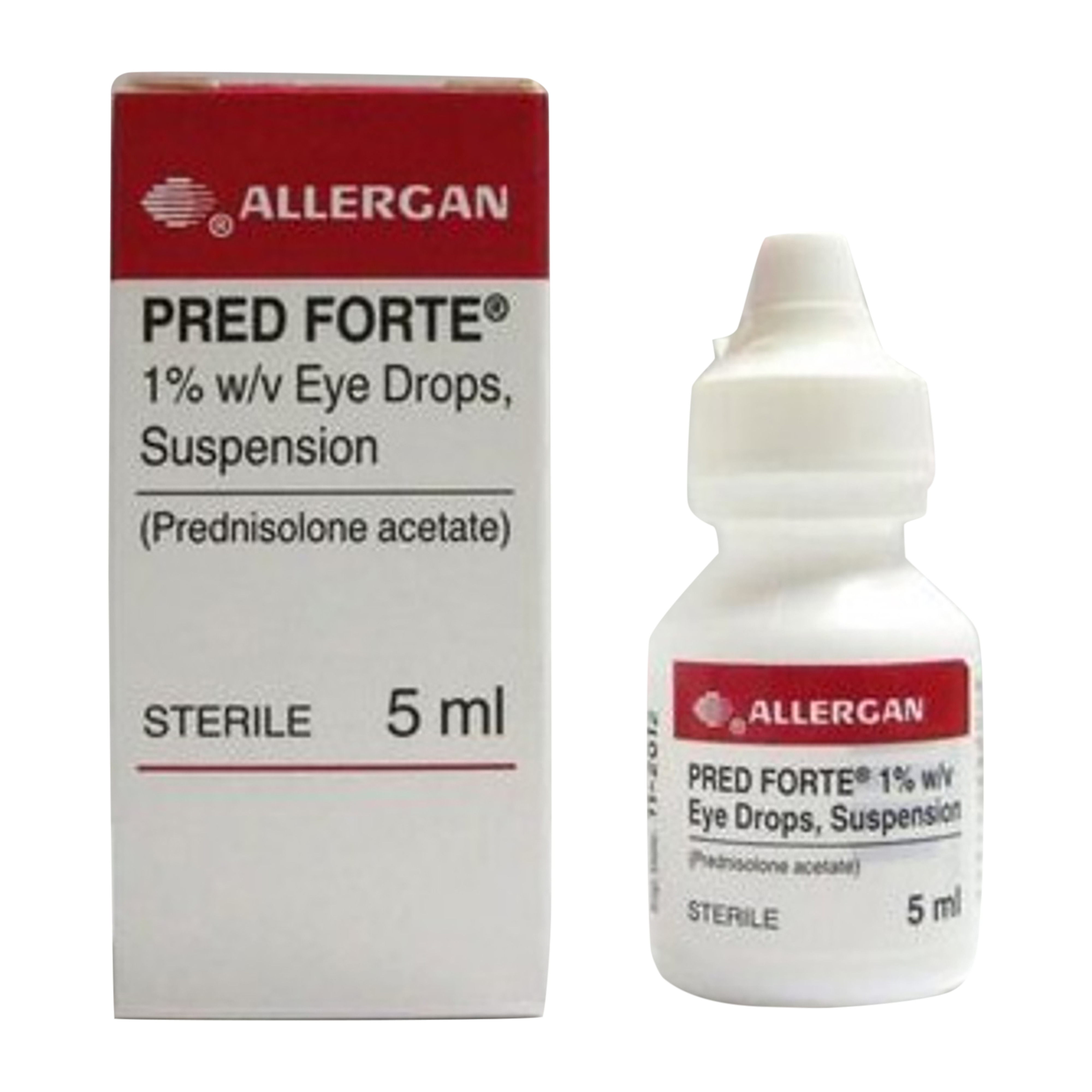 Allergan Pred Forte Eye Drops 1% Bottle 5ml PHA621 - Henry Schein - UK
