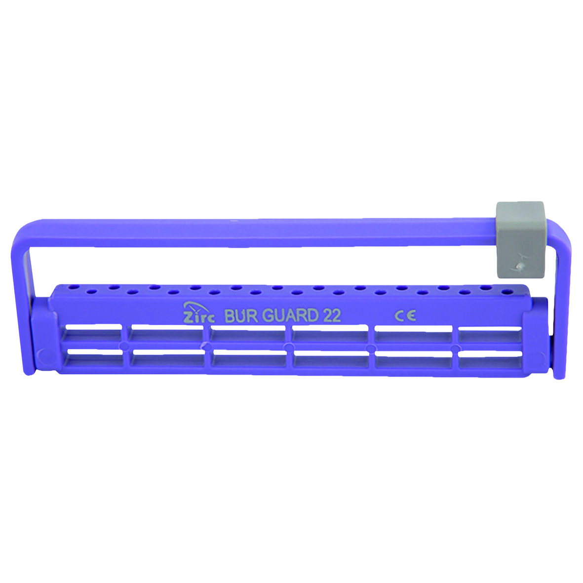 Zirc Dental Products Steri-Bur Guard 22-Hole Vibrant Purple 1133433 ...