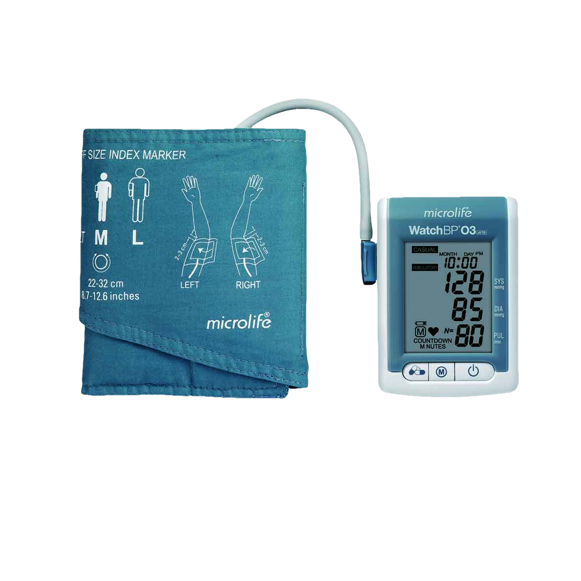 Microlife Health Management Lt Microlife WatchBP O3 AFIB Ambulatory ...