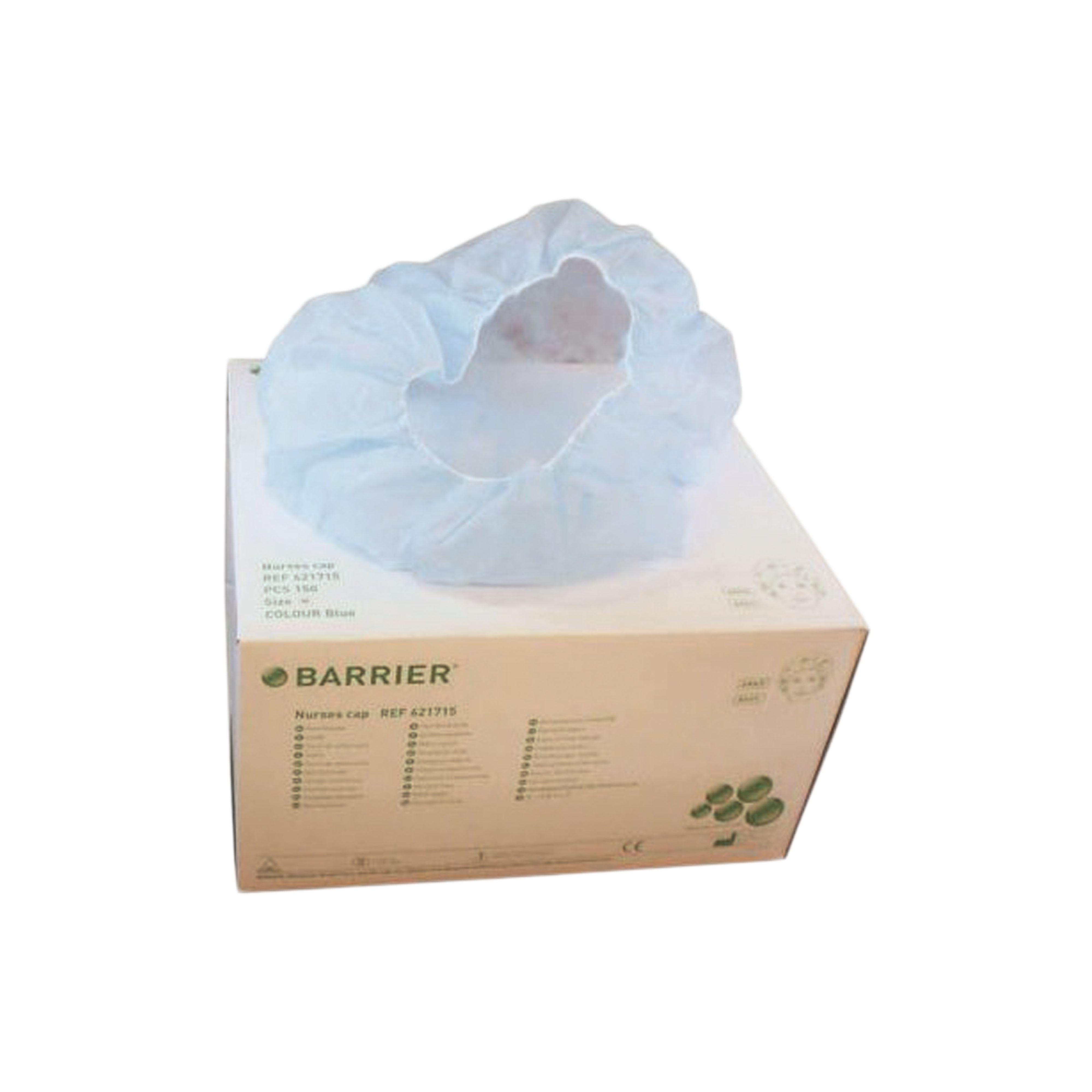 Molnlycke Barrier Nurses Cap Blue 120pk CON474 - Henry Schein - UK