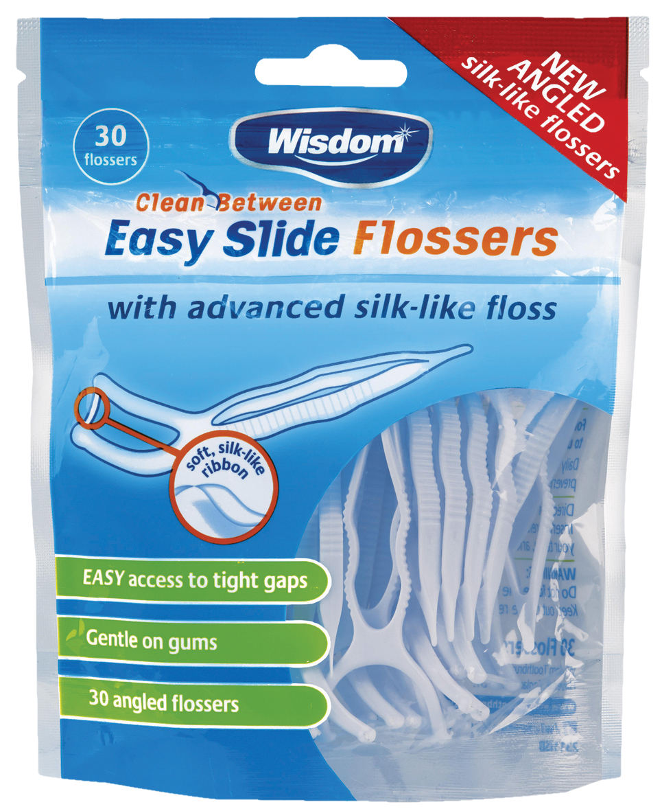 Wisdom Wisdom Clean Between Easy Floss Y Harps 30s 5pk 1136771 - Henry ...