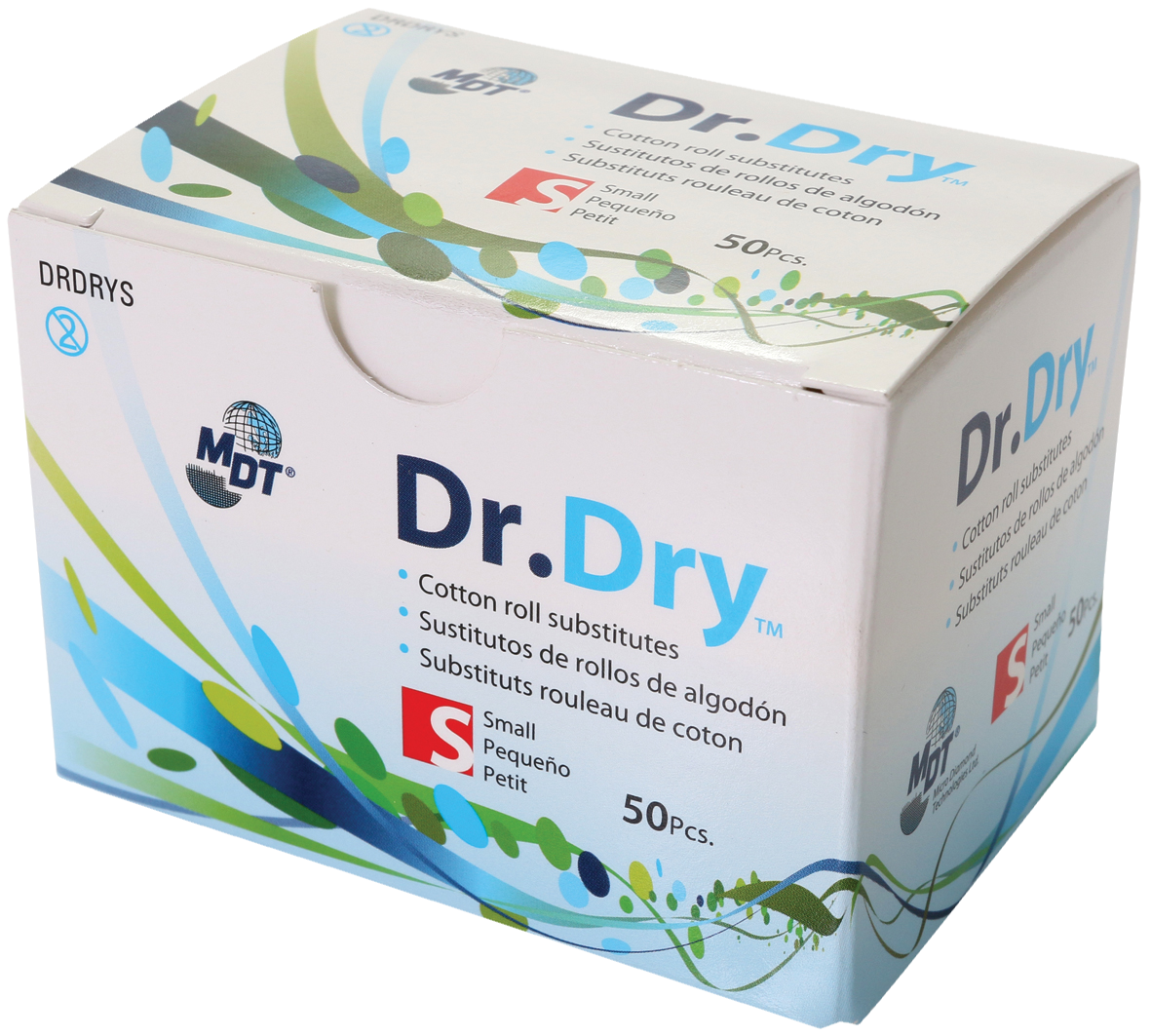 Micro Diamond Tech (MDT) Dr Dry Saliva Absorbents Original Small 50pk ...