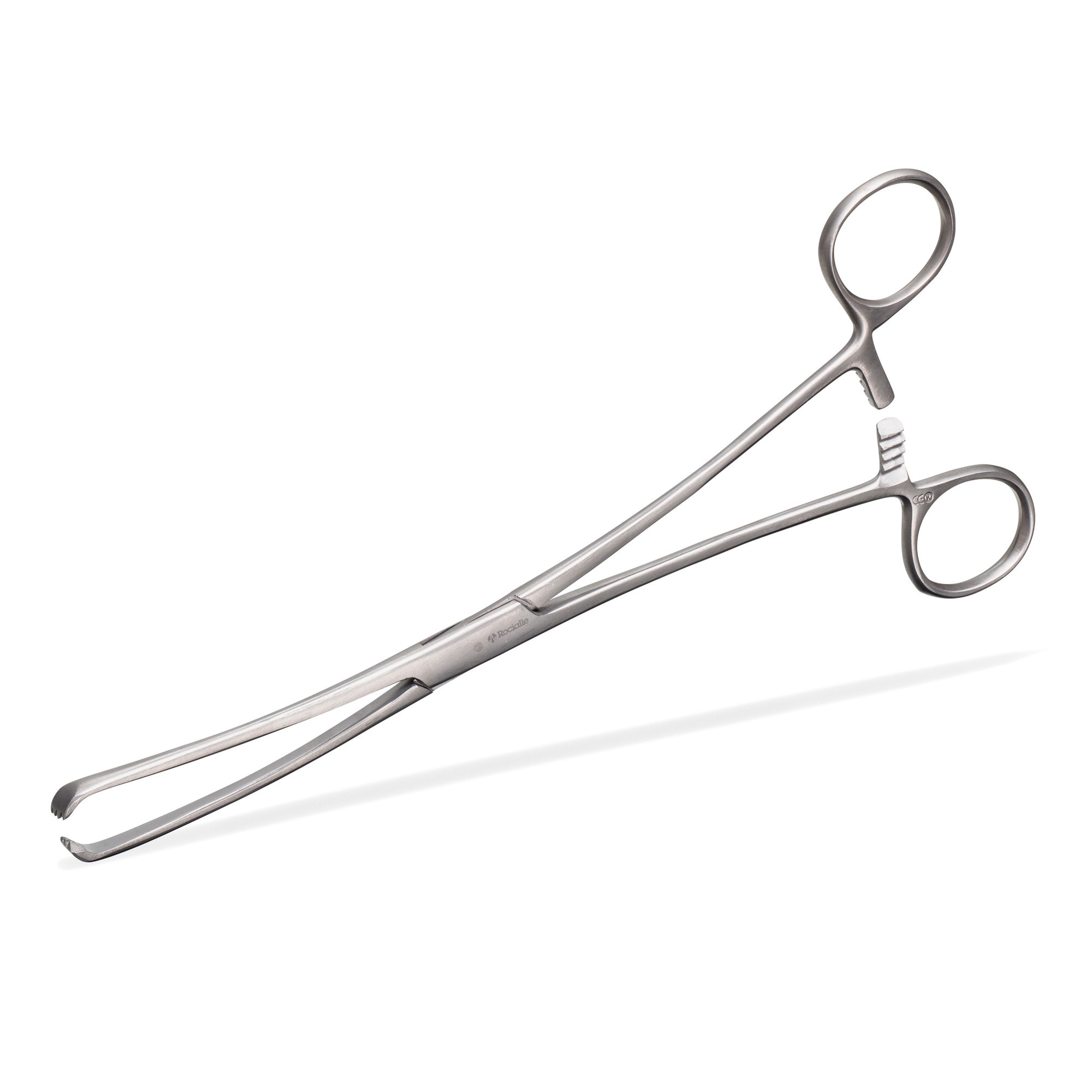 Rocialle Med Ltd Vulsellum Teales Uterine Forceps Curved Toothed 3:4 ...