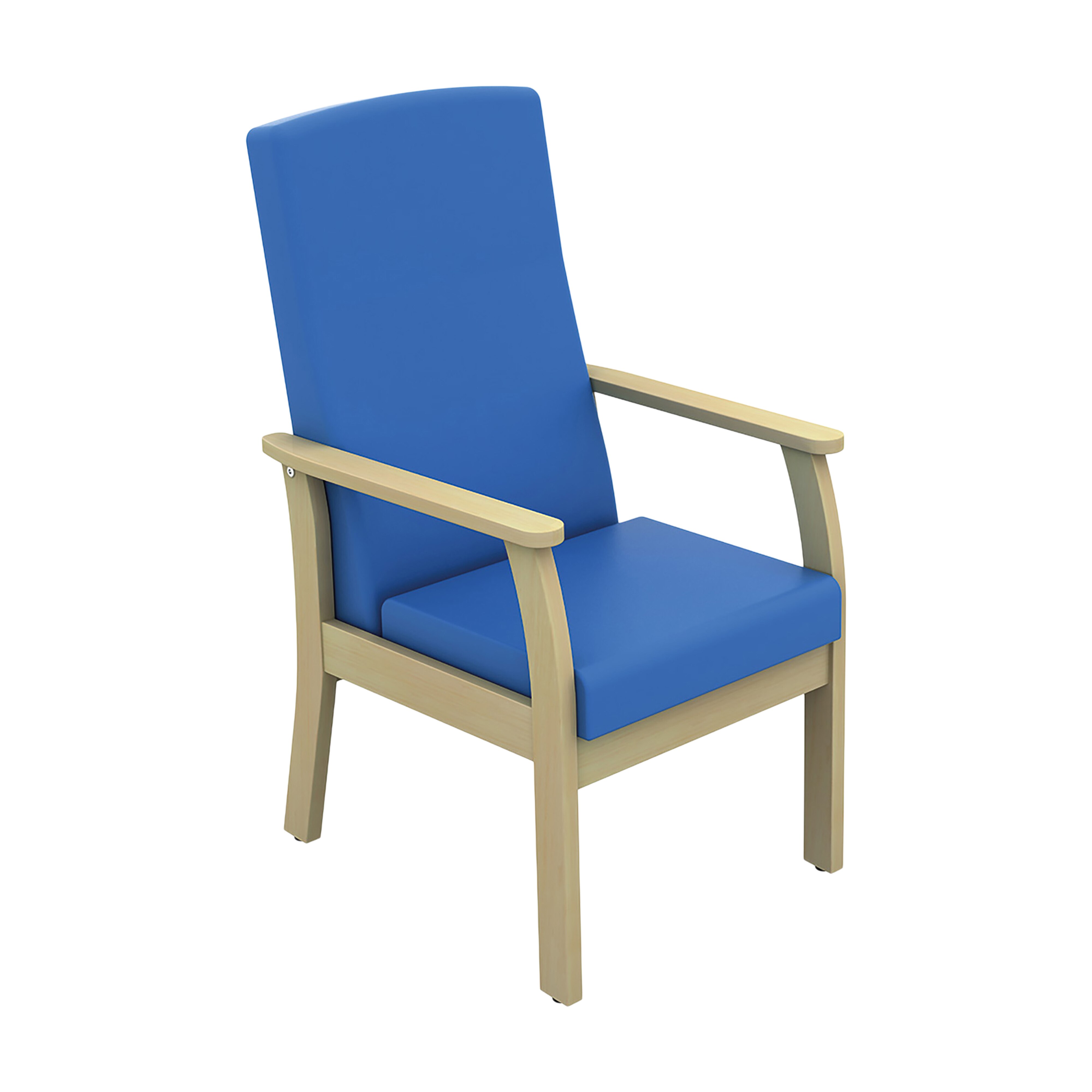 Sunflower Medical Atlas Mid-Back Fixed Arm Chair Vinyl Beige FUR186122 ...