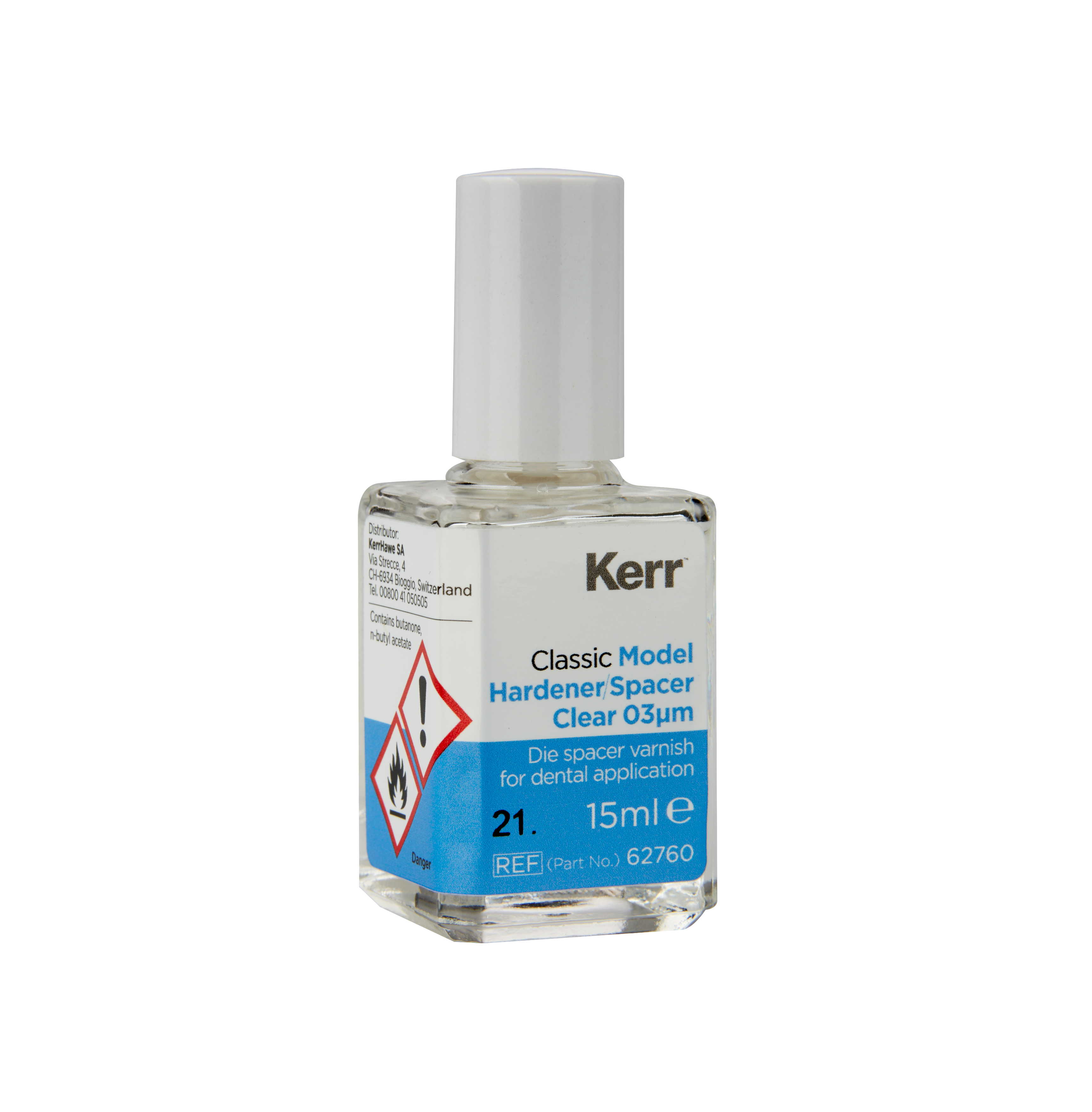Kerr Classic Model Hardener Spacer Clear 15ml 1153373 - Henry Schein - UK