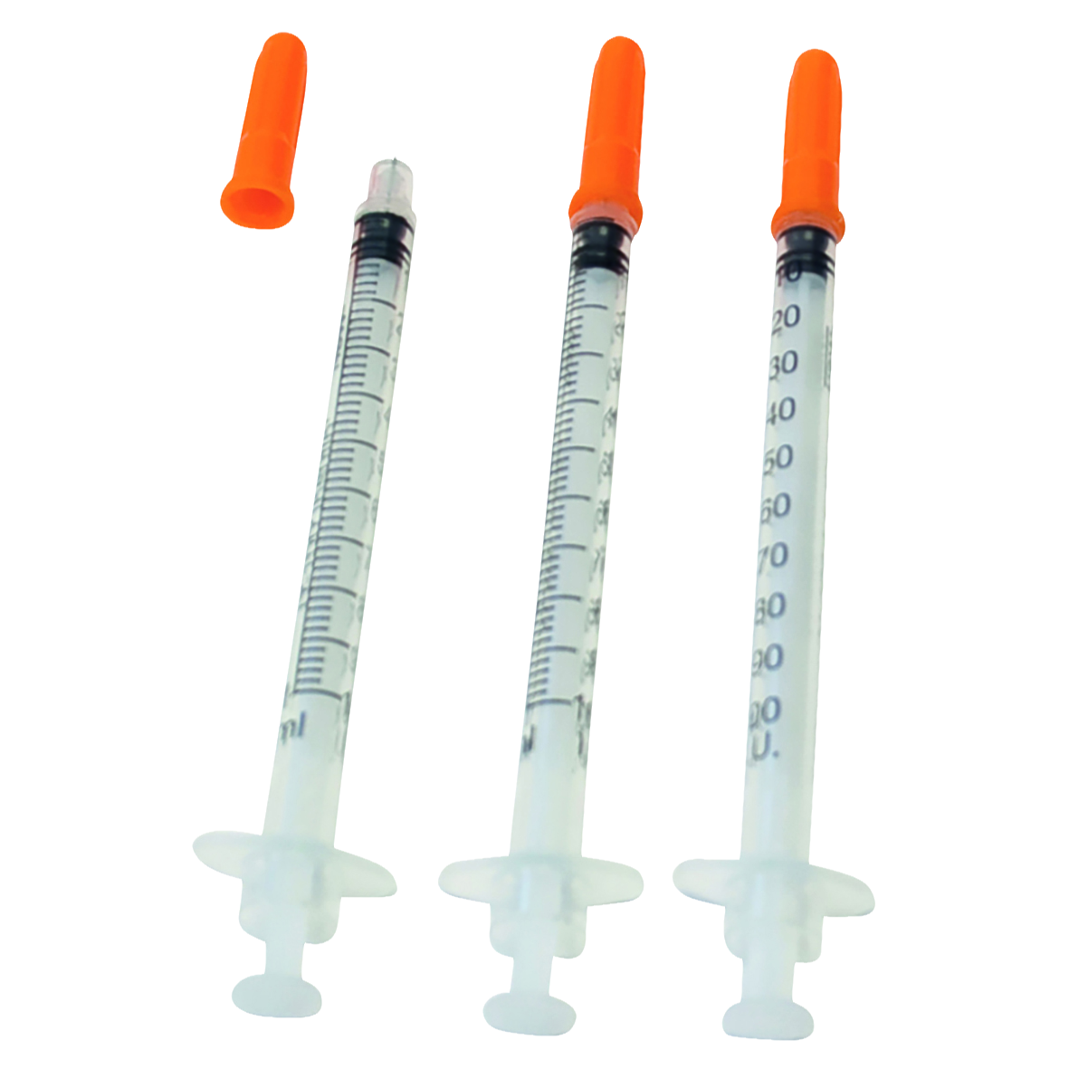 Henry Schein HS Disp Insulin Syr 1ml U100 30G x1 2" (0.3x12mm) 100pk ...