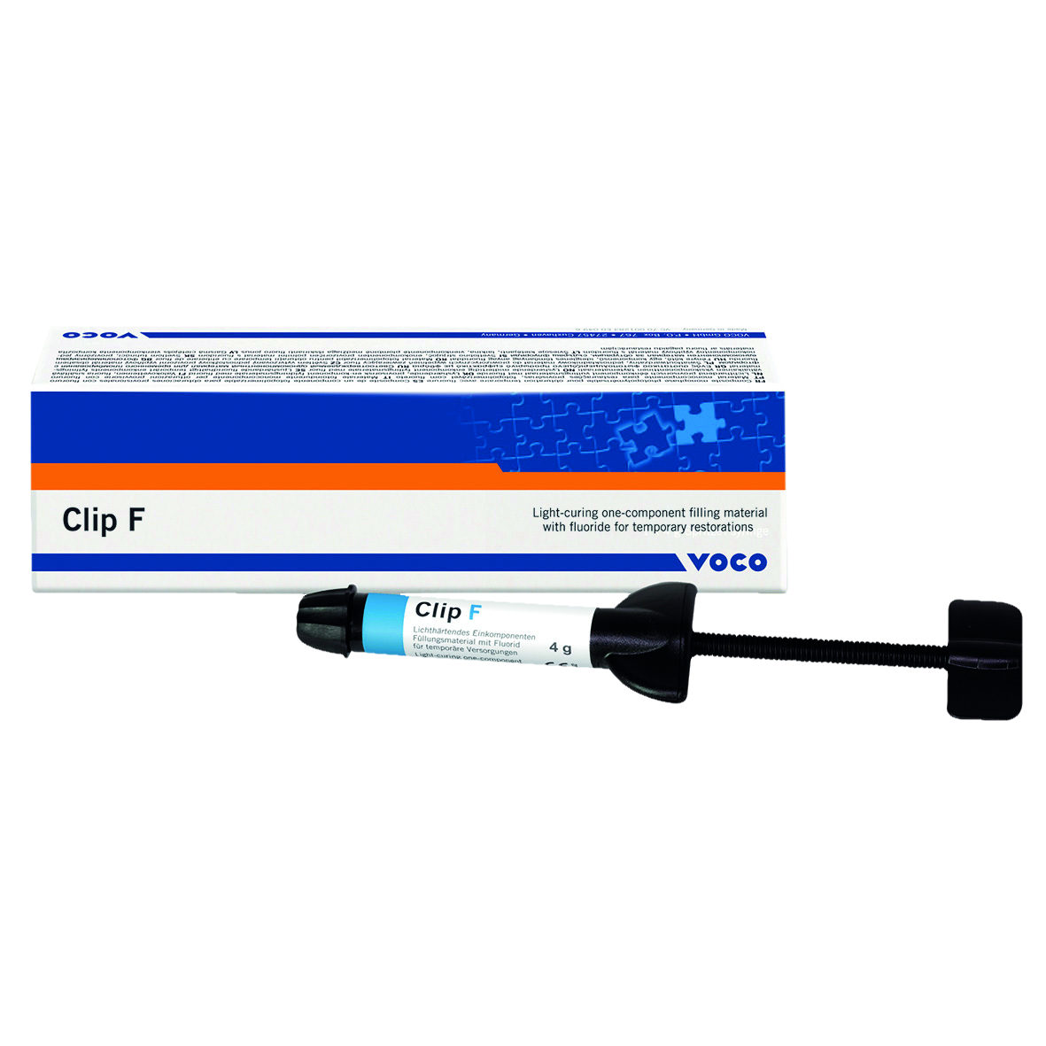 Voco Clip F Syringe 4g 2pk 1156263 - Henry Schein - UK