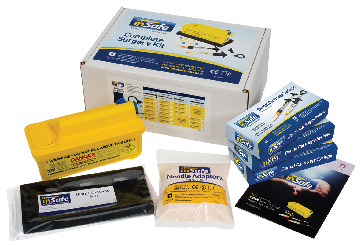 Young Innovations Inc inSafe Syringe Kit 2.2ml Standard Non-Asp 4pk ...