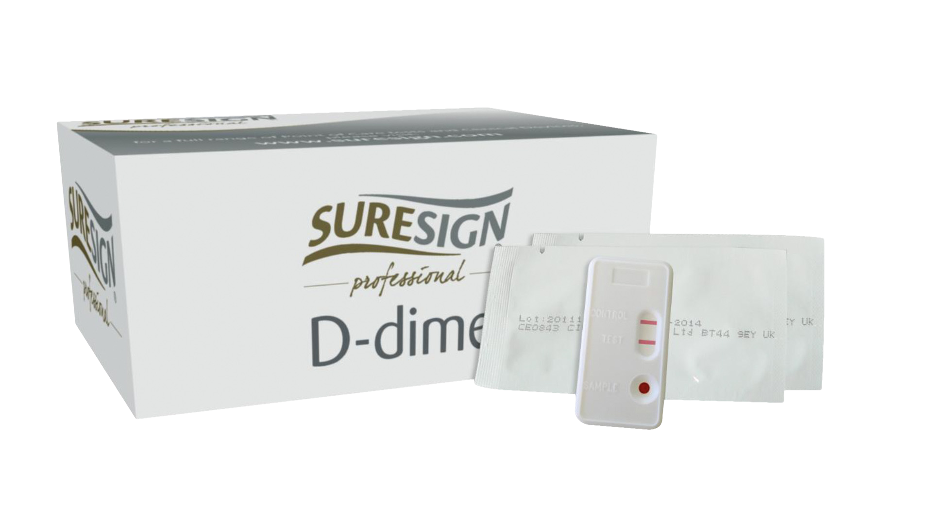 CIGA Healthcare Suresign D-dimer Test Cassette 10pk BLD5001 - Henry ...