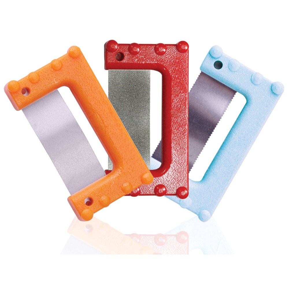 Bioclear Matrix Systems TruContact Serrated Saw Strip Orange 0.05mm 8pk ...