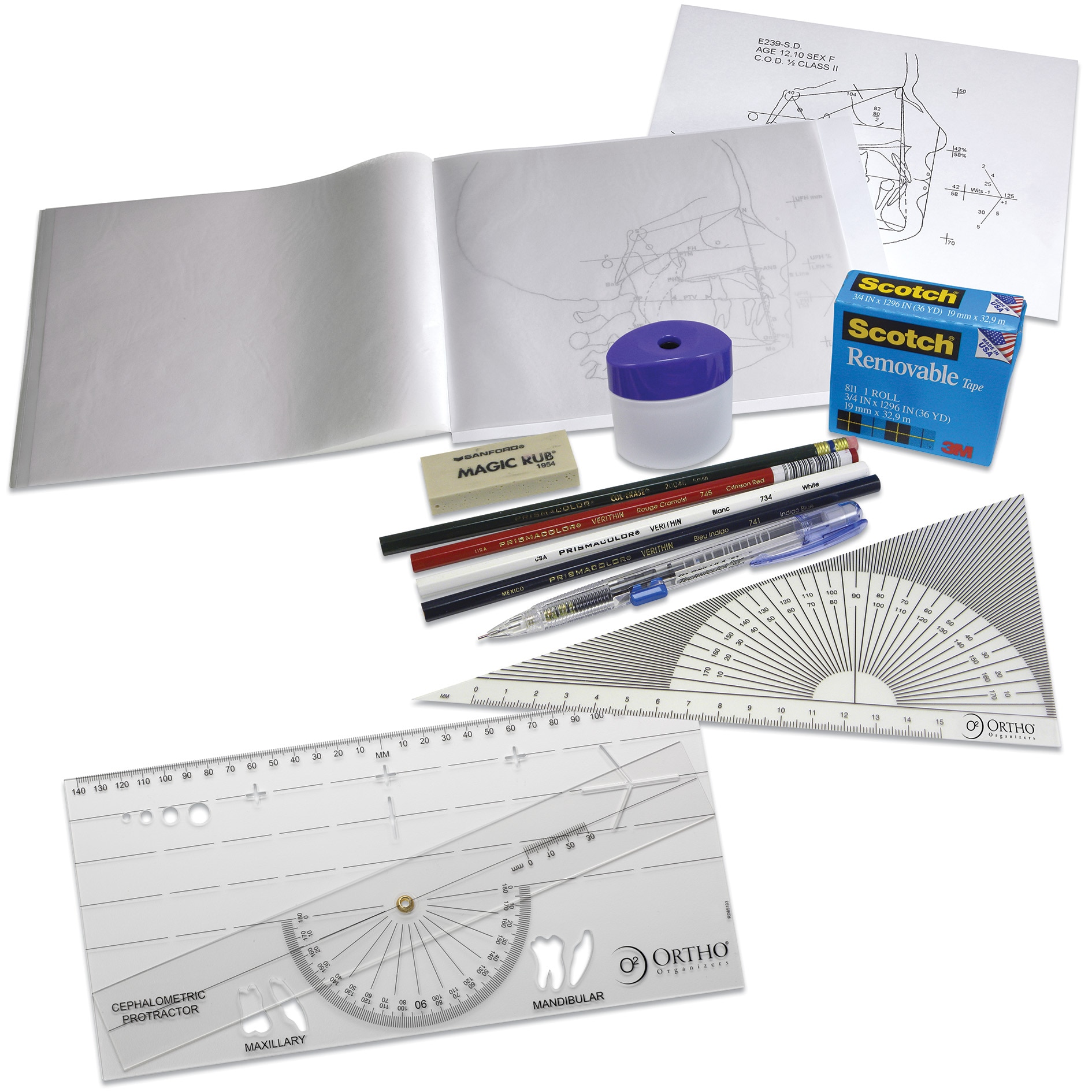 Ortho Organizers Cephalometric Tracing Kit 1165040 - Henry Schein - Ireland