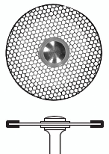 Komet Perforated Diamond Disc 3.0mm 20000rpm 934 1166709 - Henry Schein ...
