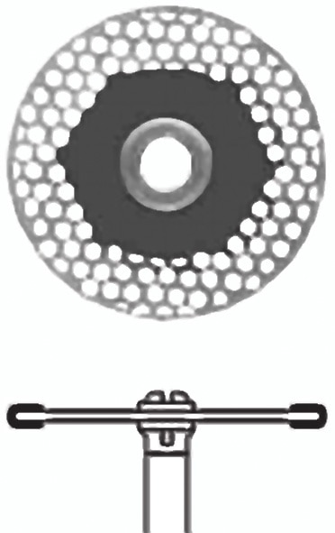 Komet Perforated Diamond Disc 2.0mm 10000rpm 952 1166711 - Henry Schein ...