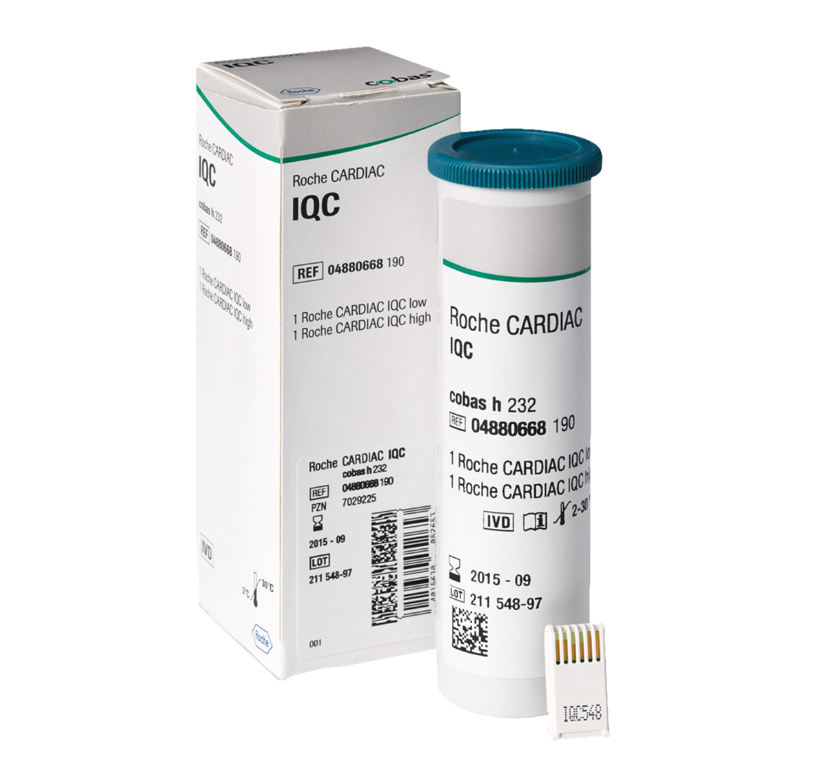 Roche Diagnostics Limited cobas h 232 Cardiac IQC Tests 2pk BLD222 ...