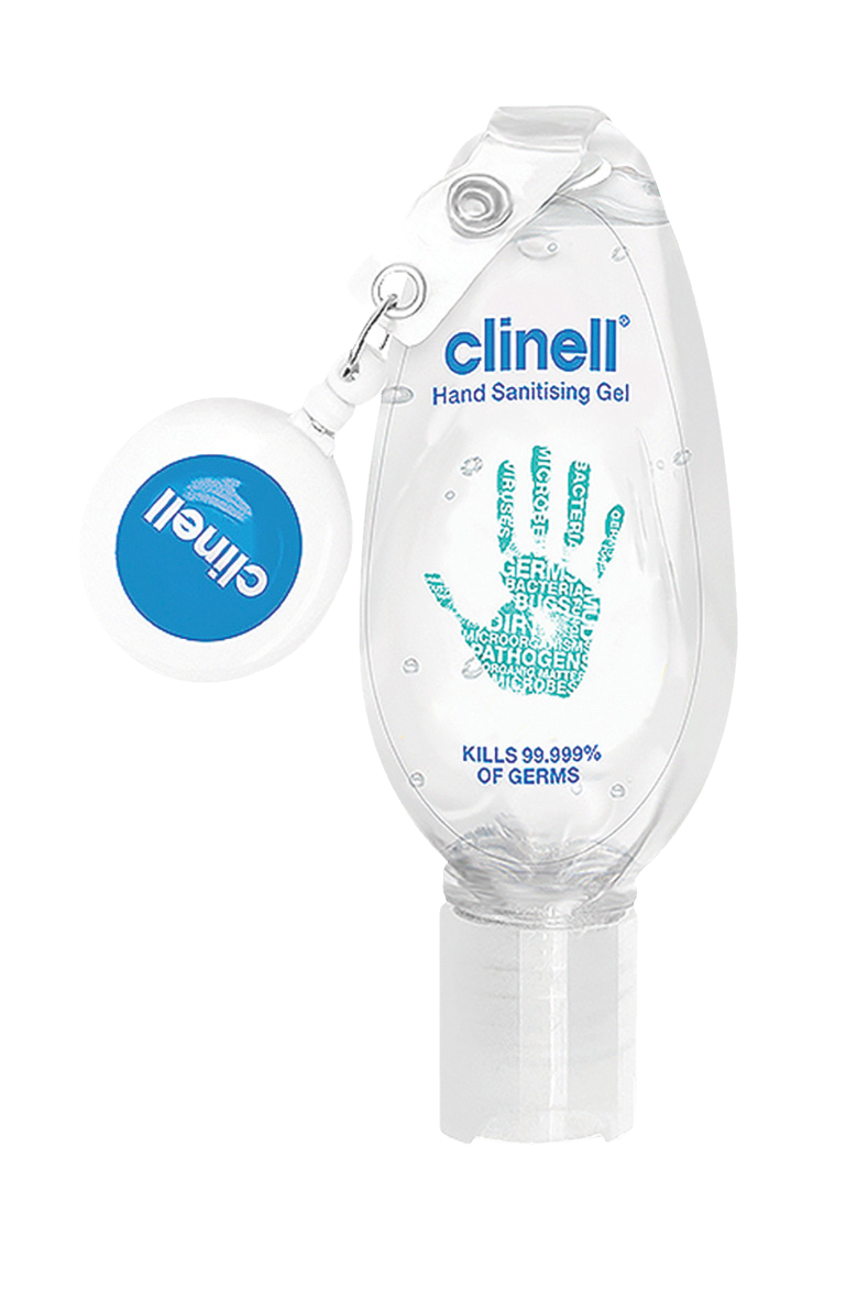 Clinell Clinell Hand Sanitiser Gel 50ml W Retractable Clip AUT216 ...