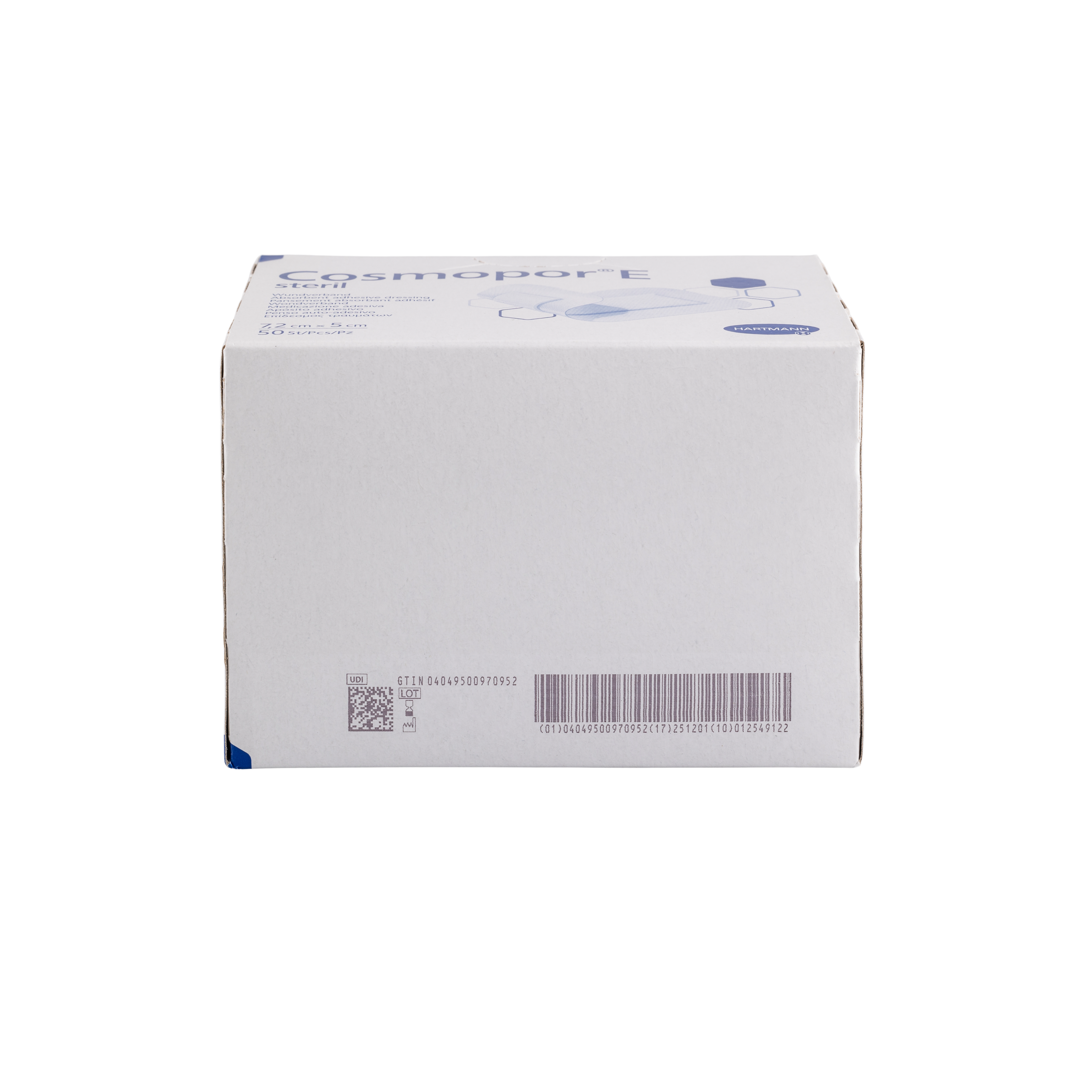 Paul Hartmann Cosmopore E Dressing 5 x 7.2cm 50pk DRE055 - Henry Schein ...