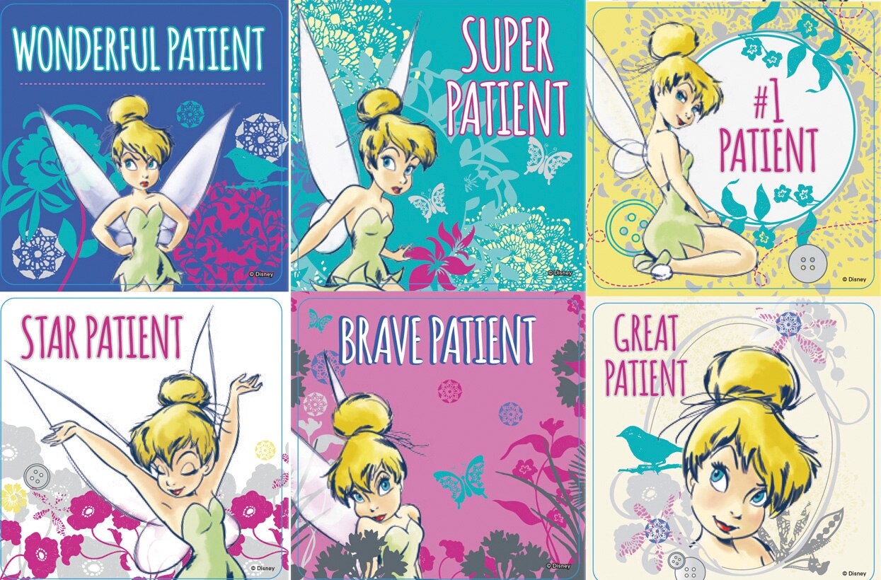 Sherman Speciality Stickers Tinkerbell Patient 100pk 1177451 - Henry ...