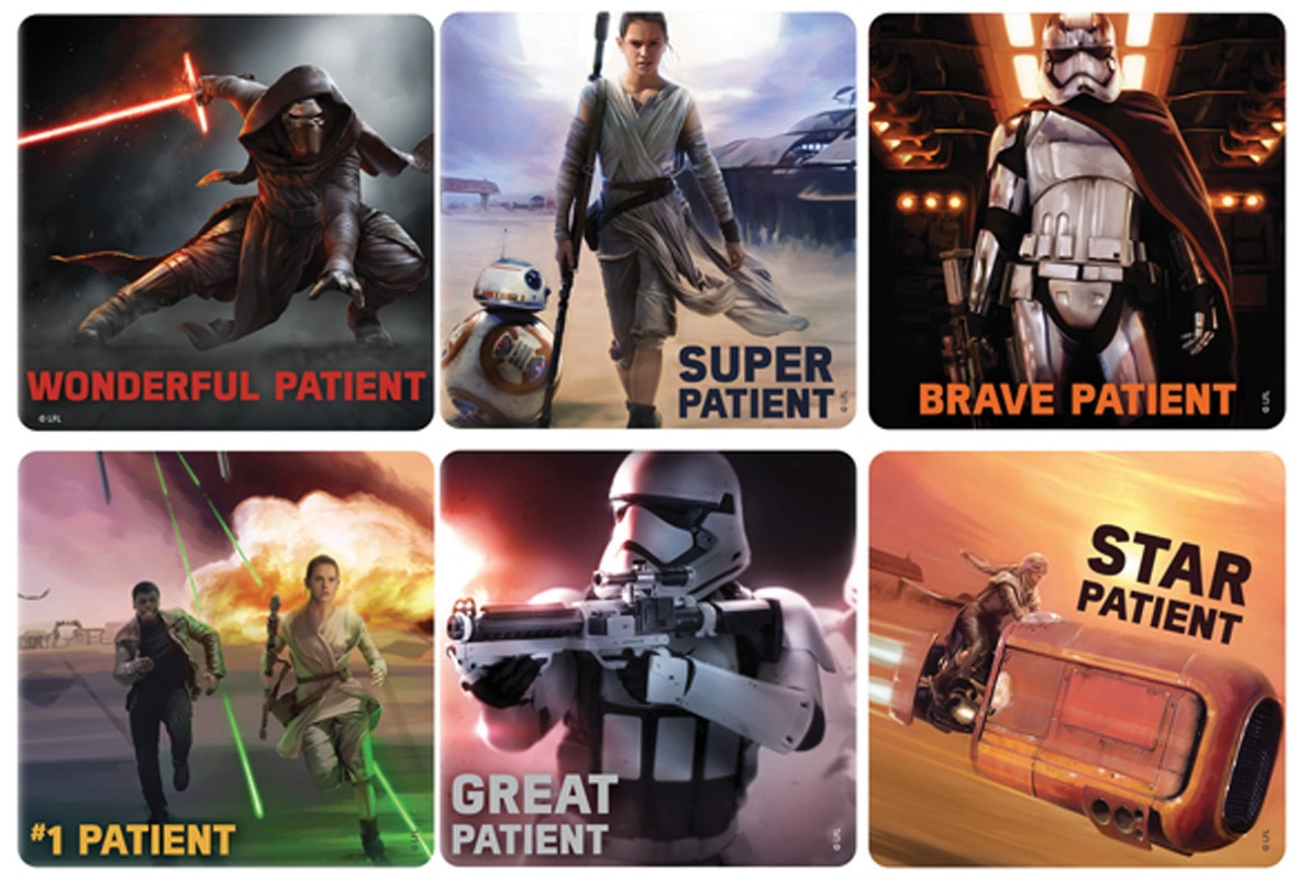Sherman Speciality Stickers Star Wars Patient 100pk 1177452 - Henry ...