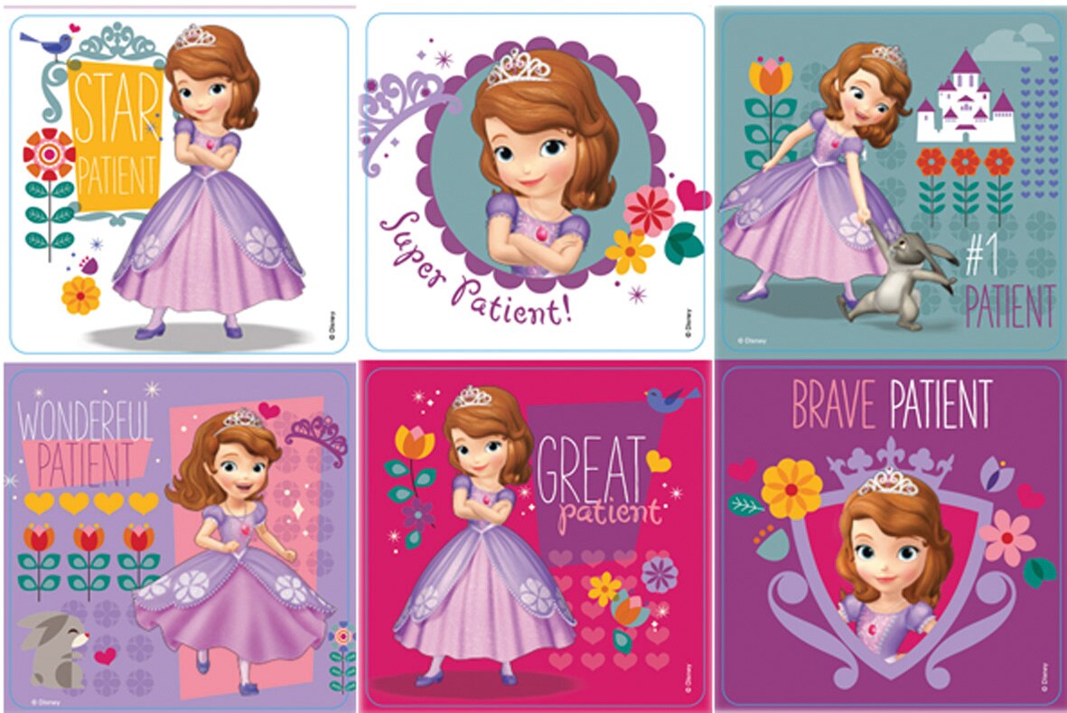 Sherman Speciality Stickers Sofia The First Patient 100pk 1177453 ...