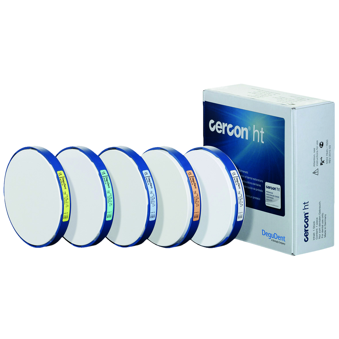 Degudent Cercon ht Disk 105mm Shade A1 12 1178256 - Henry Schein - UK