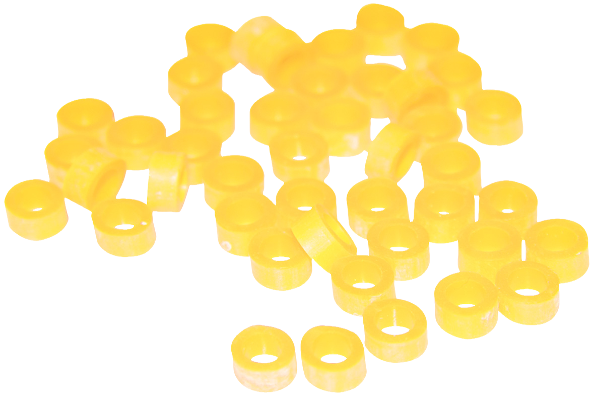 Svenska Dentorama Instrument Code Rings Yellow 50pk 1179293 - Henry ...