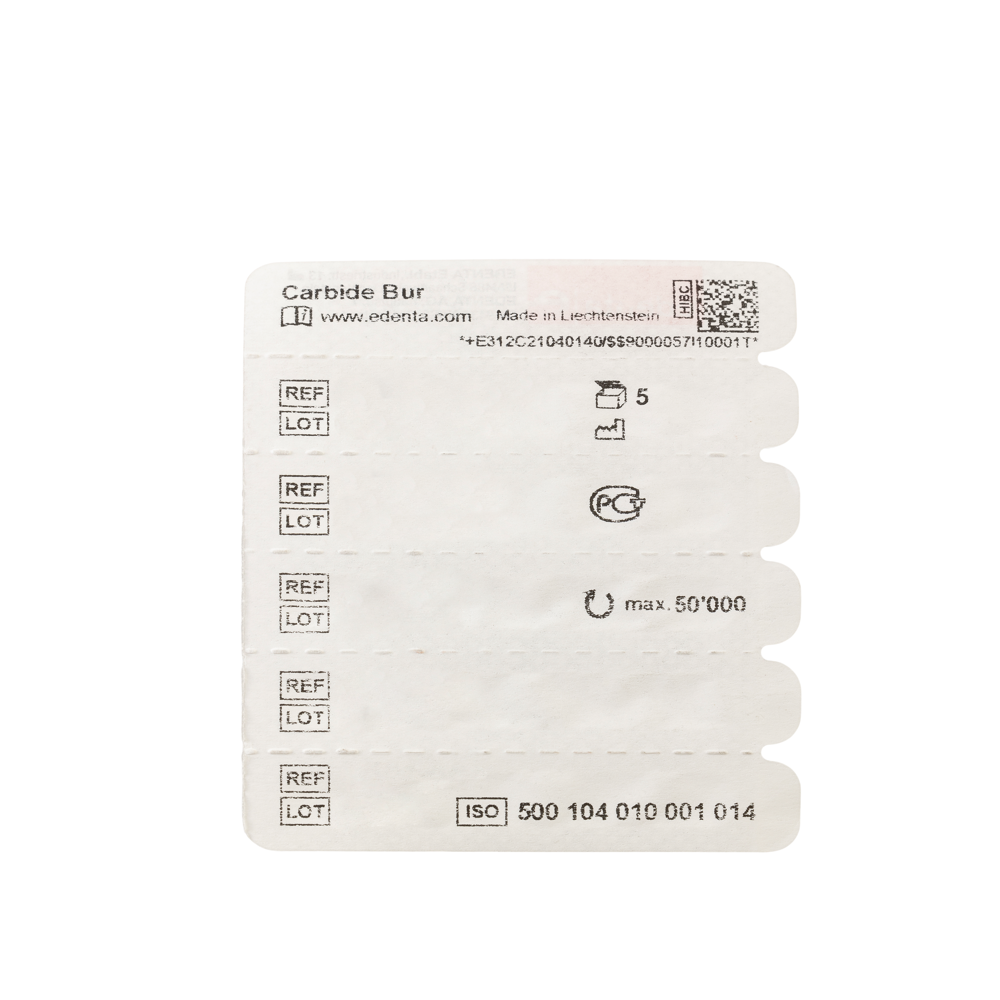 Edenta HP TC Bur Inverted Cone C2.104.0145pk 1184566 - Henry Schein - UK