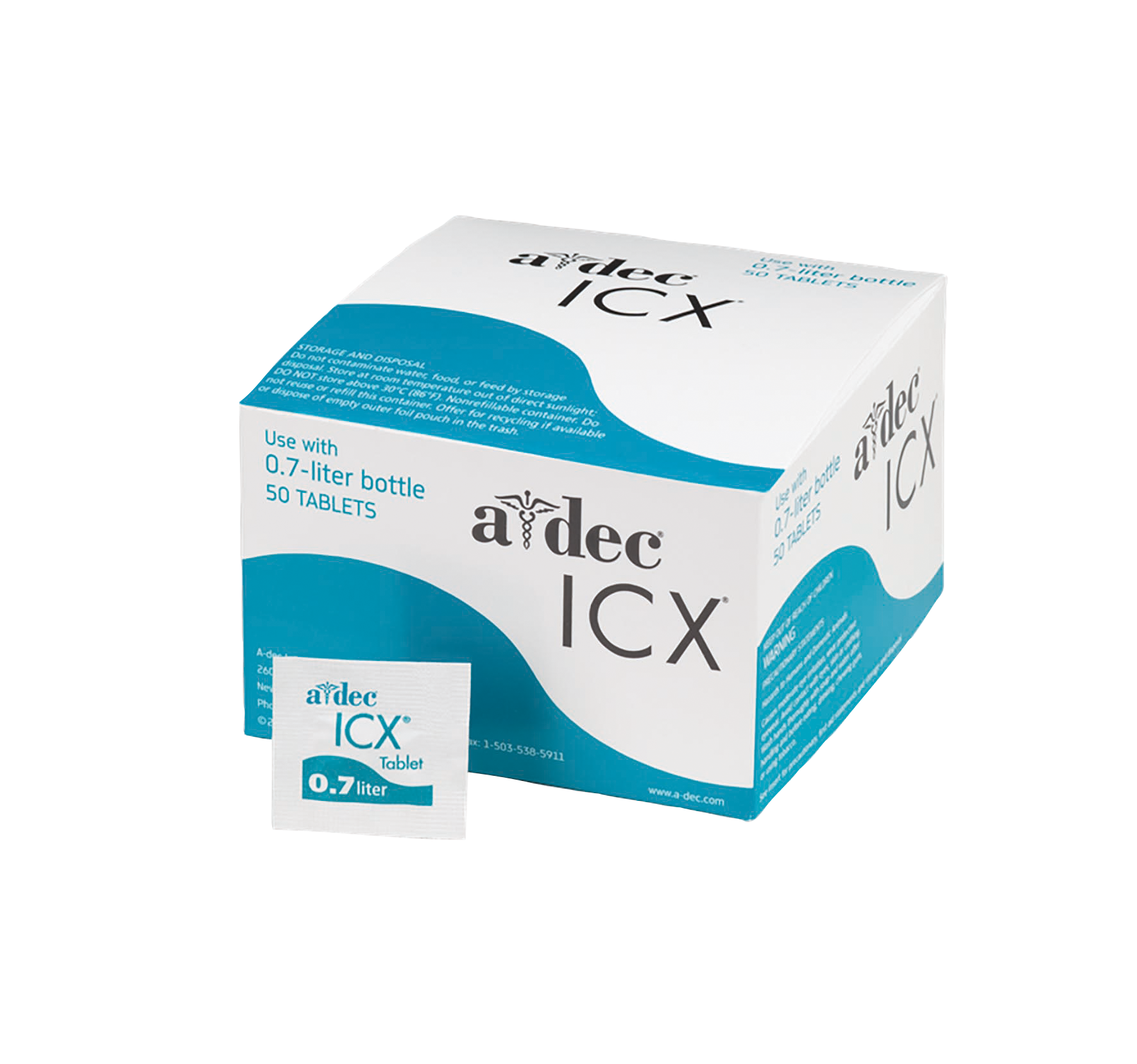 Adec Dental ICX Tablets 0.7L 50pk 1184764 - Henry Schein - UK