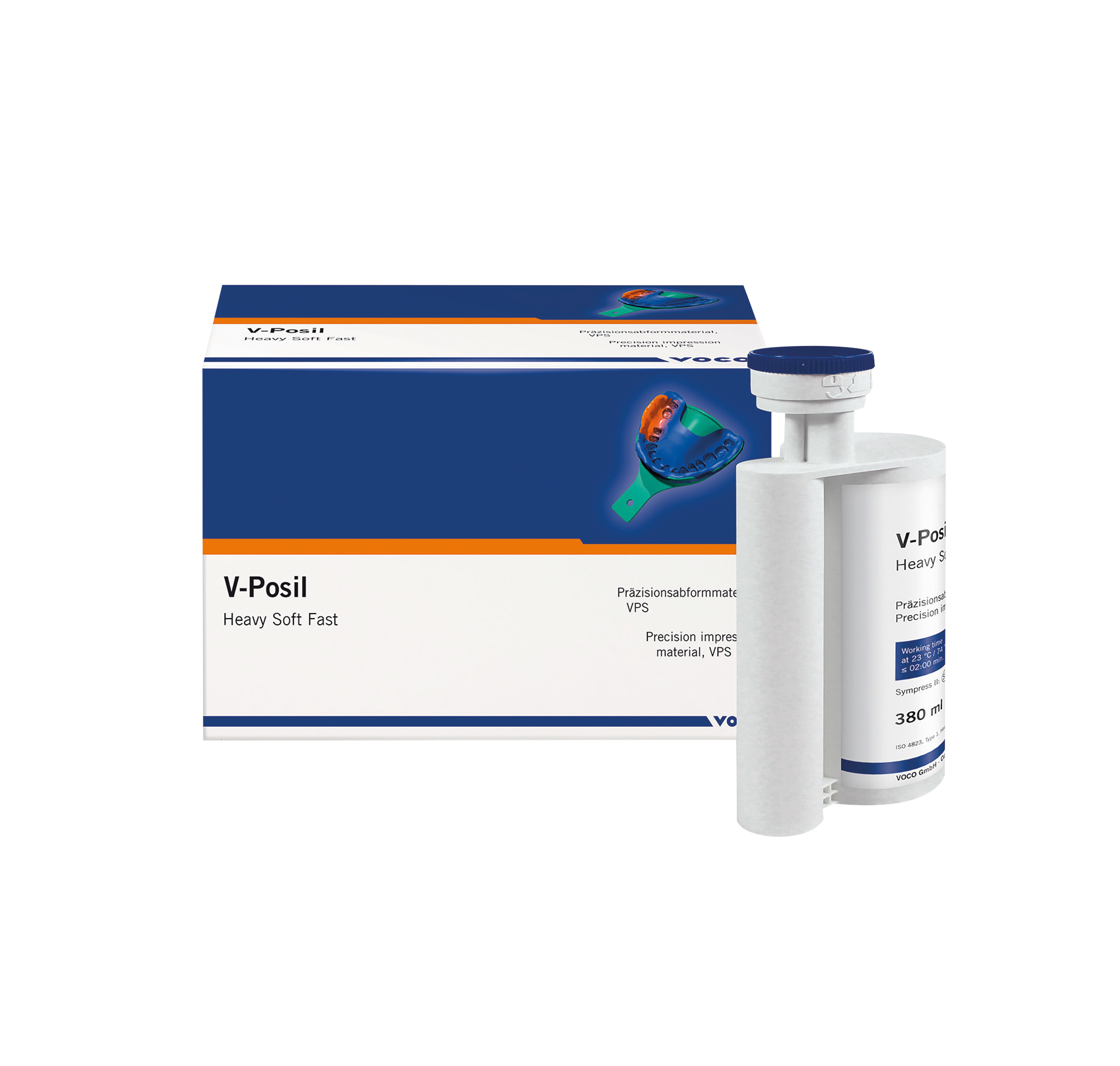 Voco V-Posil Heavy Soft Fast Cartridge 380ml 1185400 - Henry Schein - UK