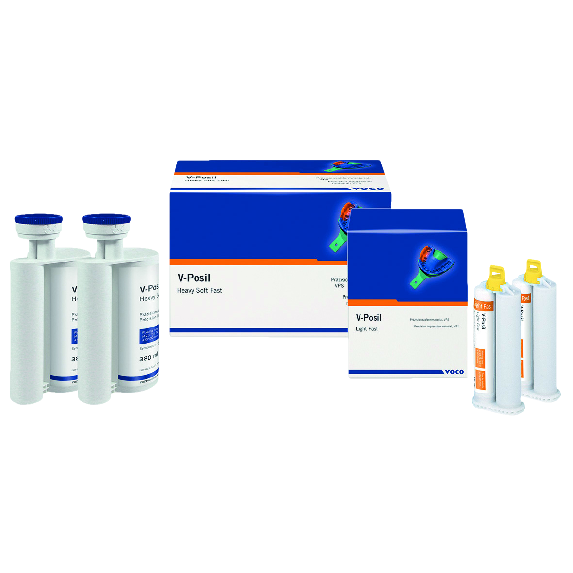 Voco V-Posil Starter Set Heavy Soft Light Fast 1186224 - Henry Schein - UK