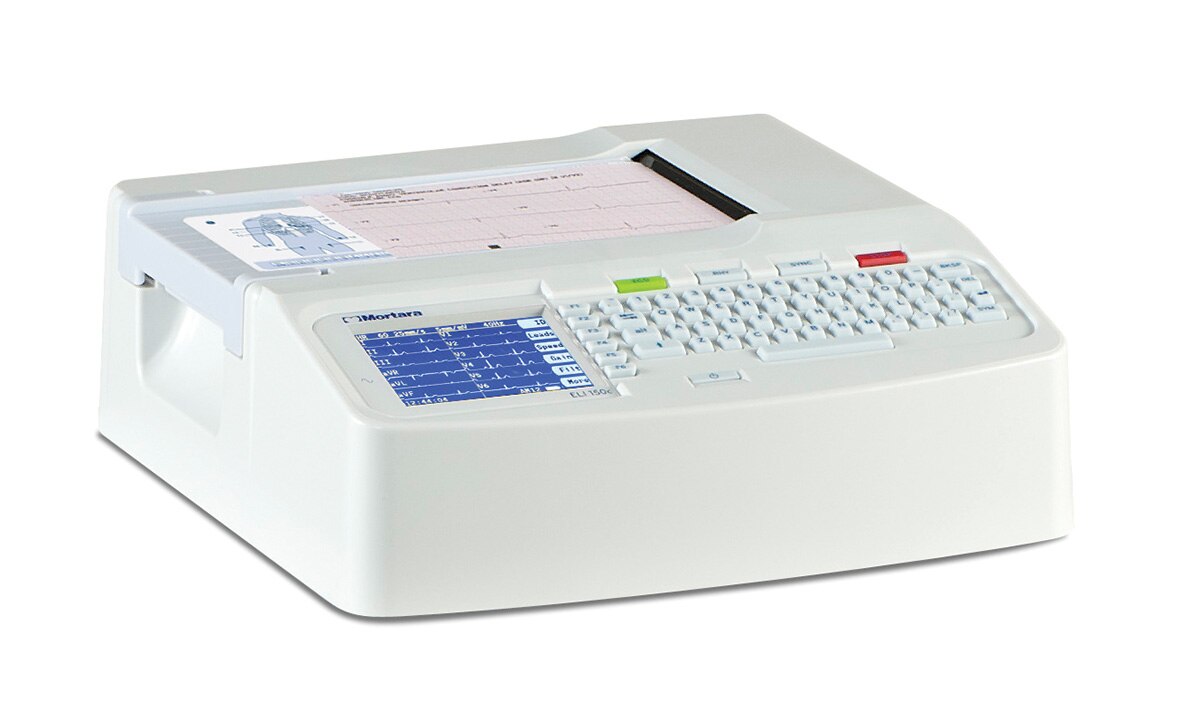 Welch Allyn Welch Allyn Mortara ELI 150c Electrocardiograph Machine ...