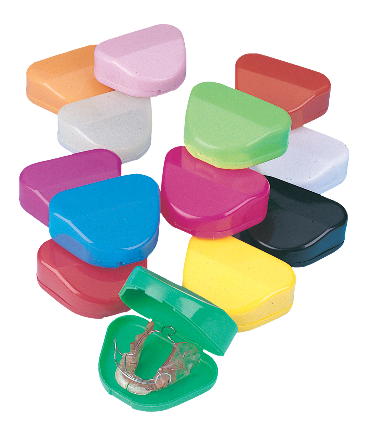 Ortho Organizers Retainer Box Slim Line Black 10pk 1191897 - Henry ...