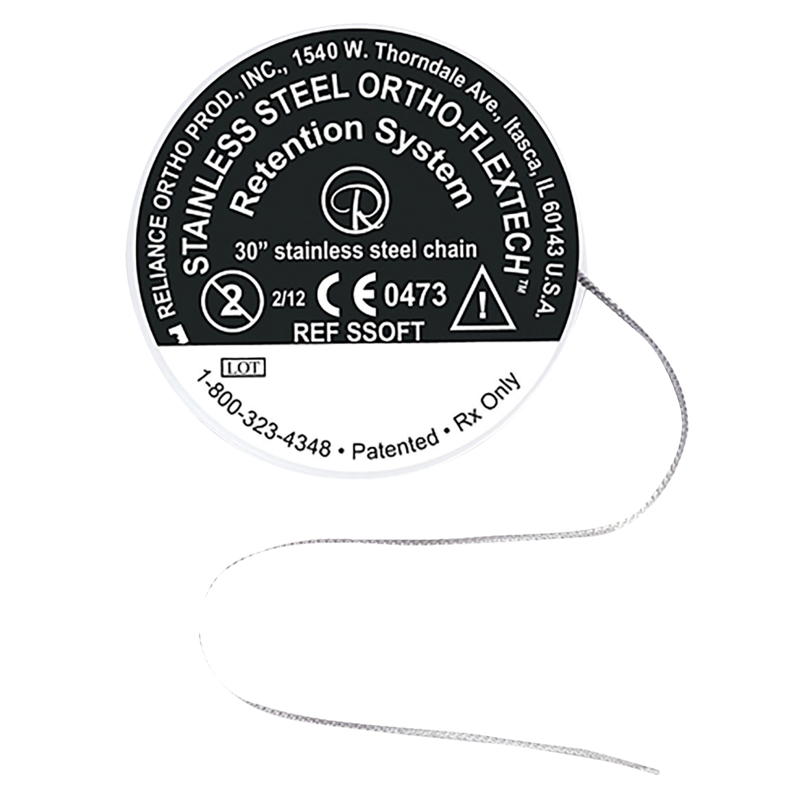 Orthocare UK Ltd. Ortho-Flextech Retention Wire Stainless Steel 30 ...