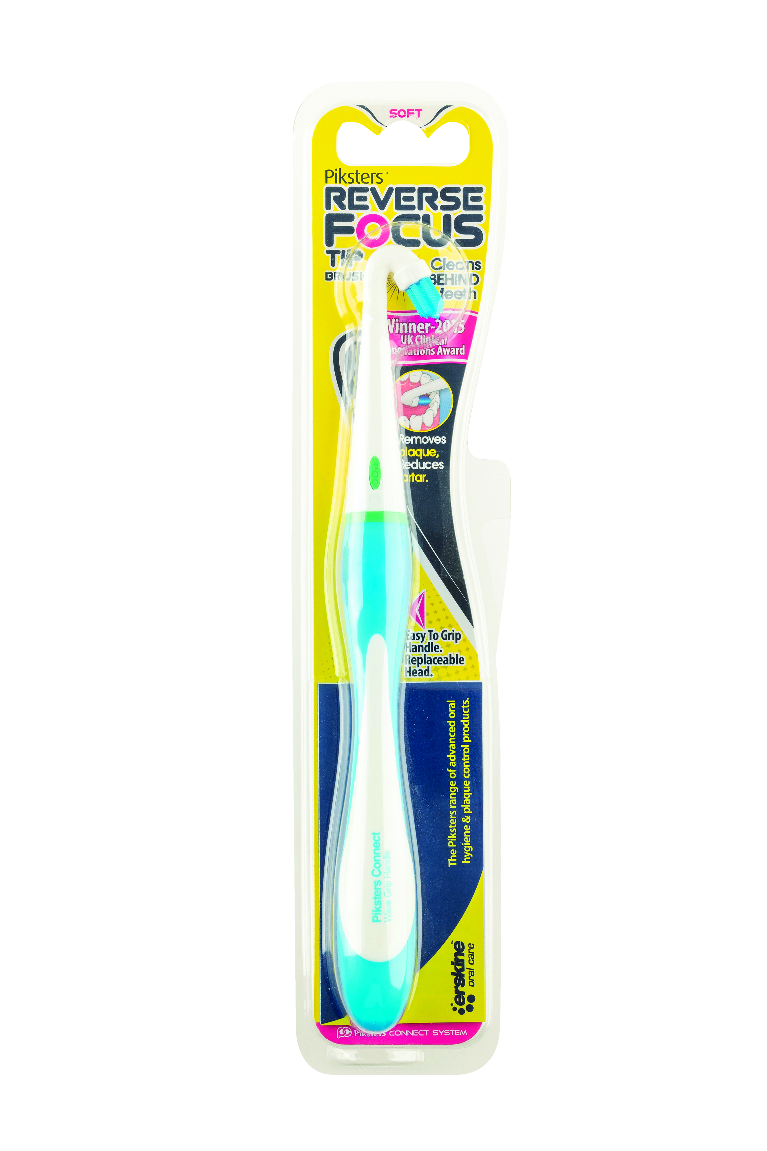 Erskine Oral Care (Piksters) Reverse Focus Toothbrush 1192257 - Henry ...