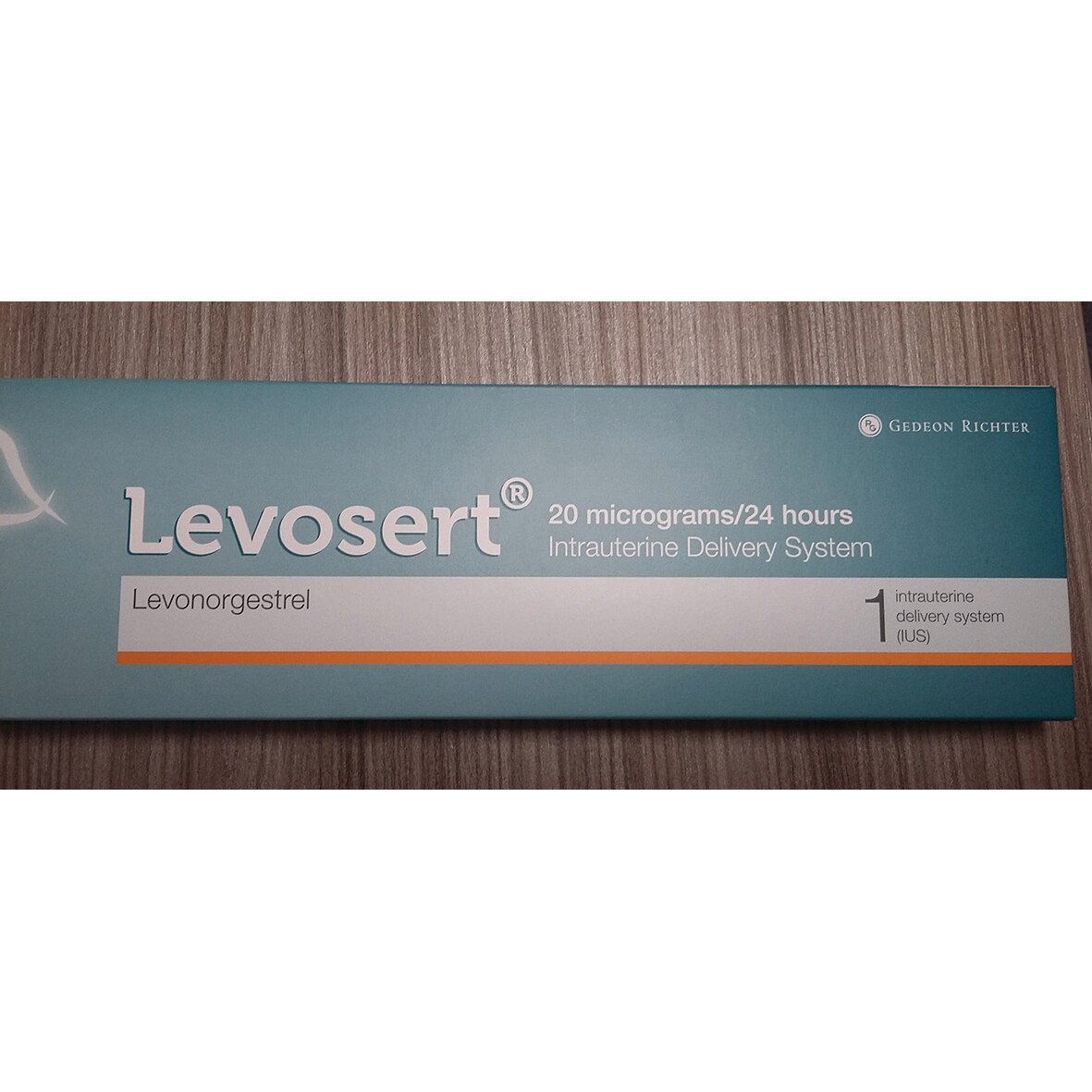 Gedeon Richter Levosert 20mg 24 hrs Intrauterine Delivery System PHA140 ...