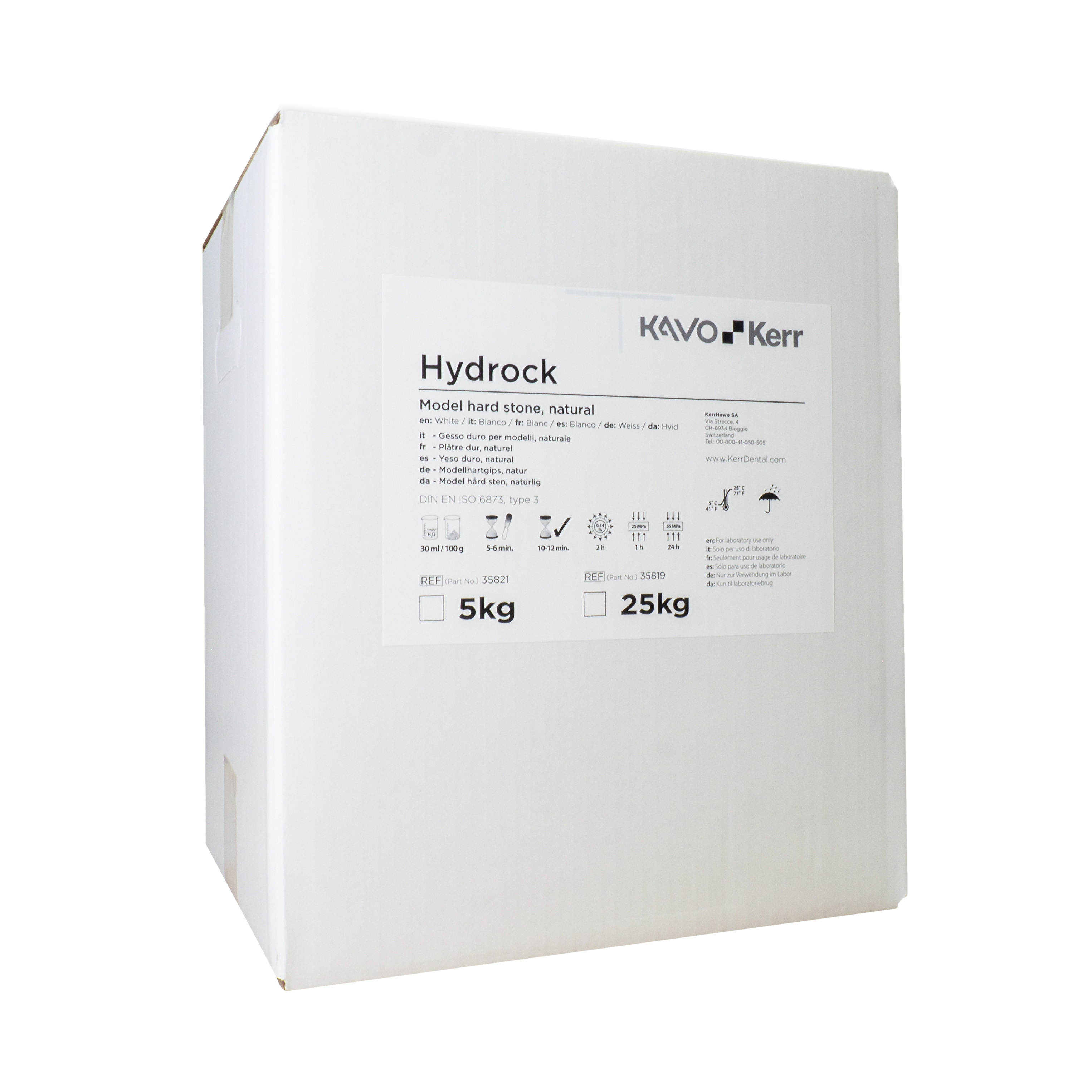 Kerr Hydrock White 25kg 1197500 - Henry Schein - UK