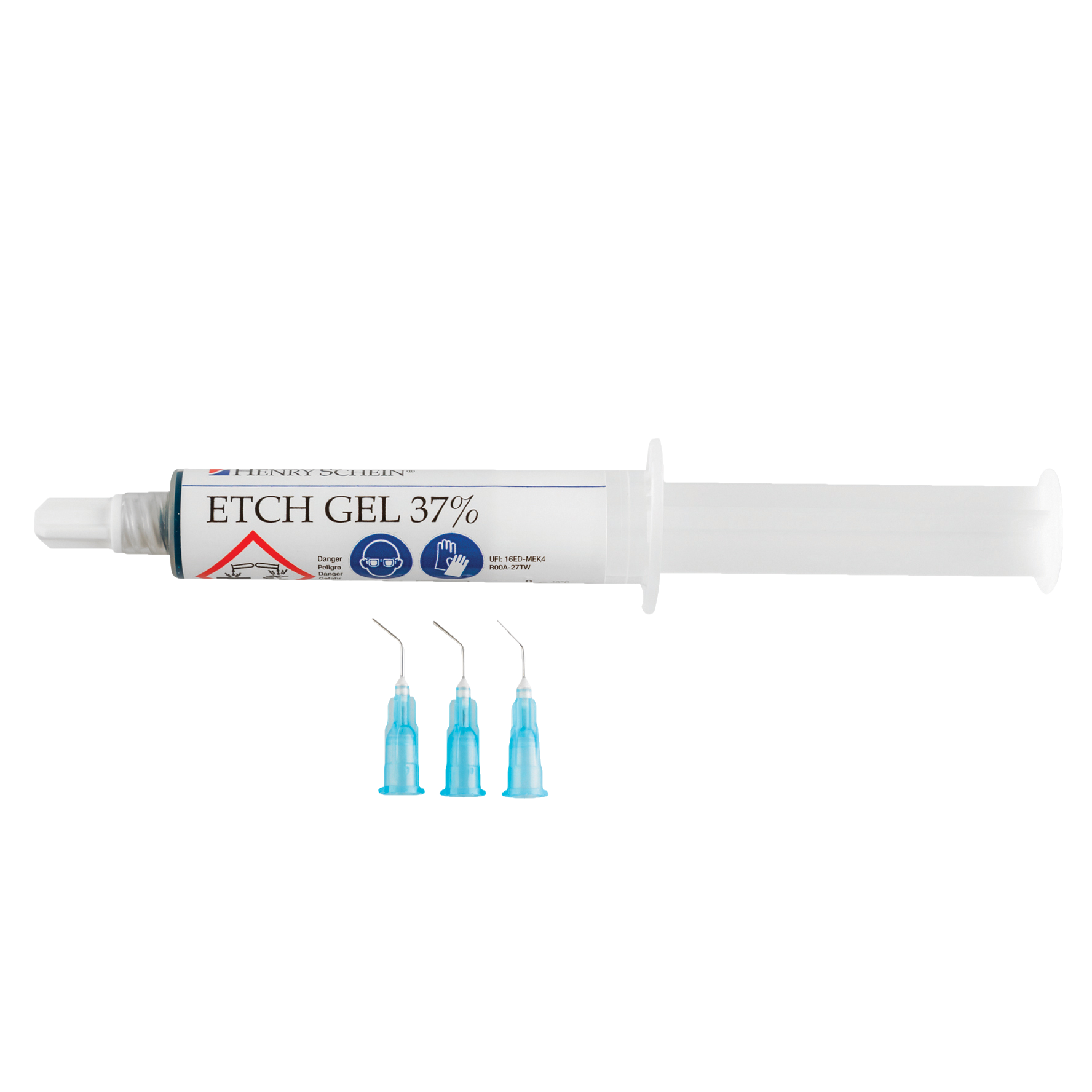 Henry Schein HS Etch Gel Syringe 37% 12g & 3 Tips 5722600 - Henry ...