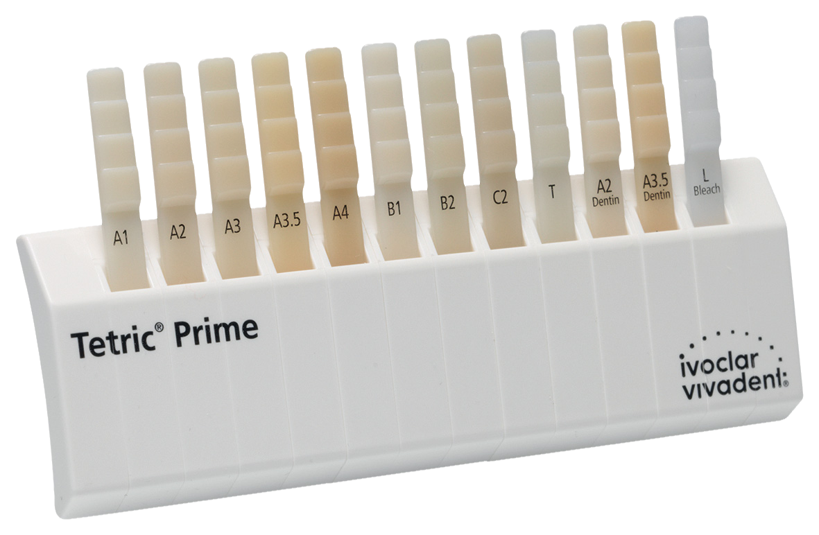 Tetric Prime Shade Guide