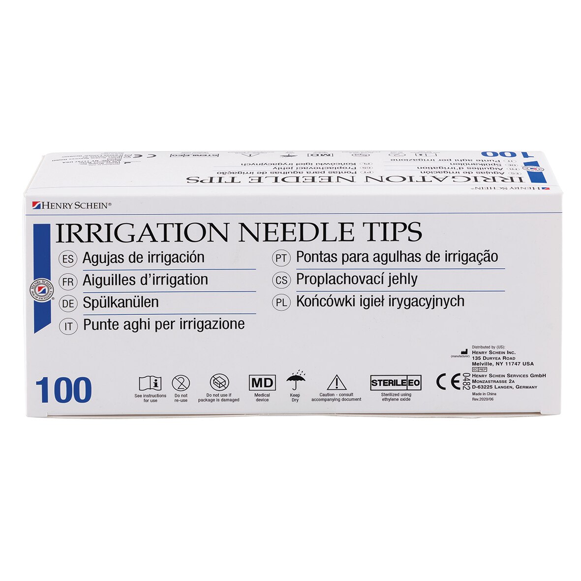 Henry Schein HS Endo Needle Closed End Side Port Sterile 27G 100pk ...