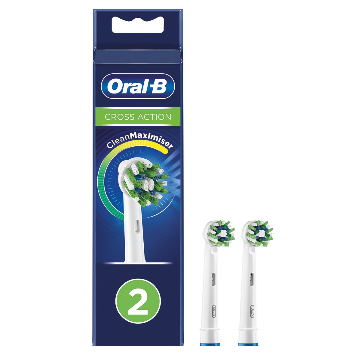 Oral B Oral-B Cross Action Refill 2pk 1202199 - Henry Schein - UK