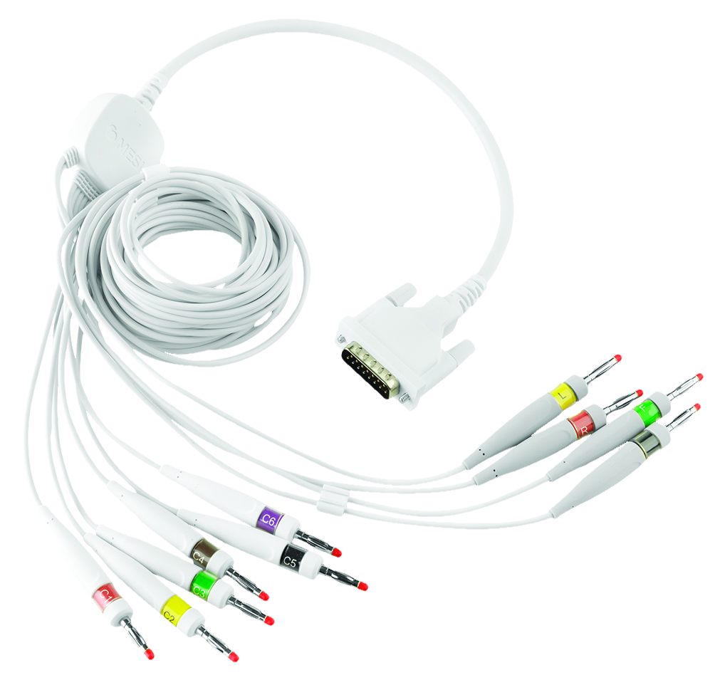 Mesi UK Ltd ECG Patient Cable Banana Connectors IEC ECG55101 - Henry ...
