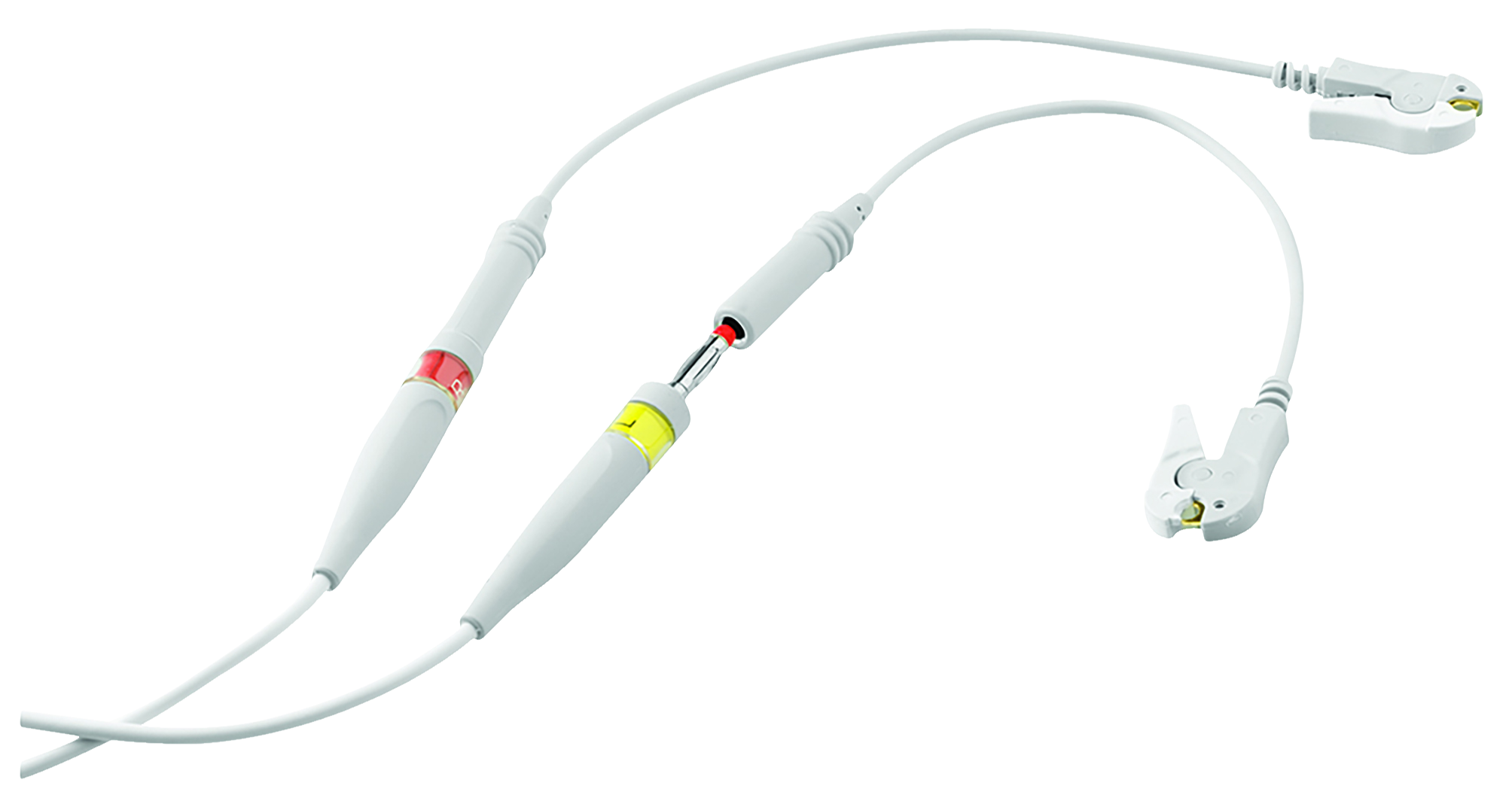 Mesi UK Ltd Patient Cable Adapter Clip w Extension 10pk ECG55104 ...
