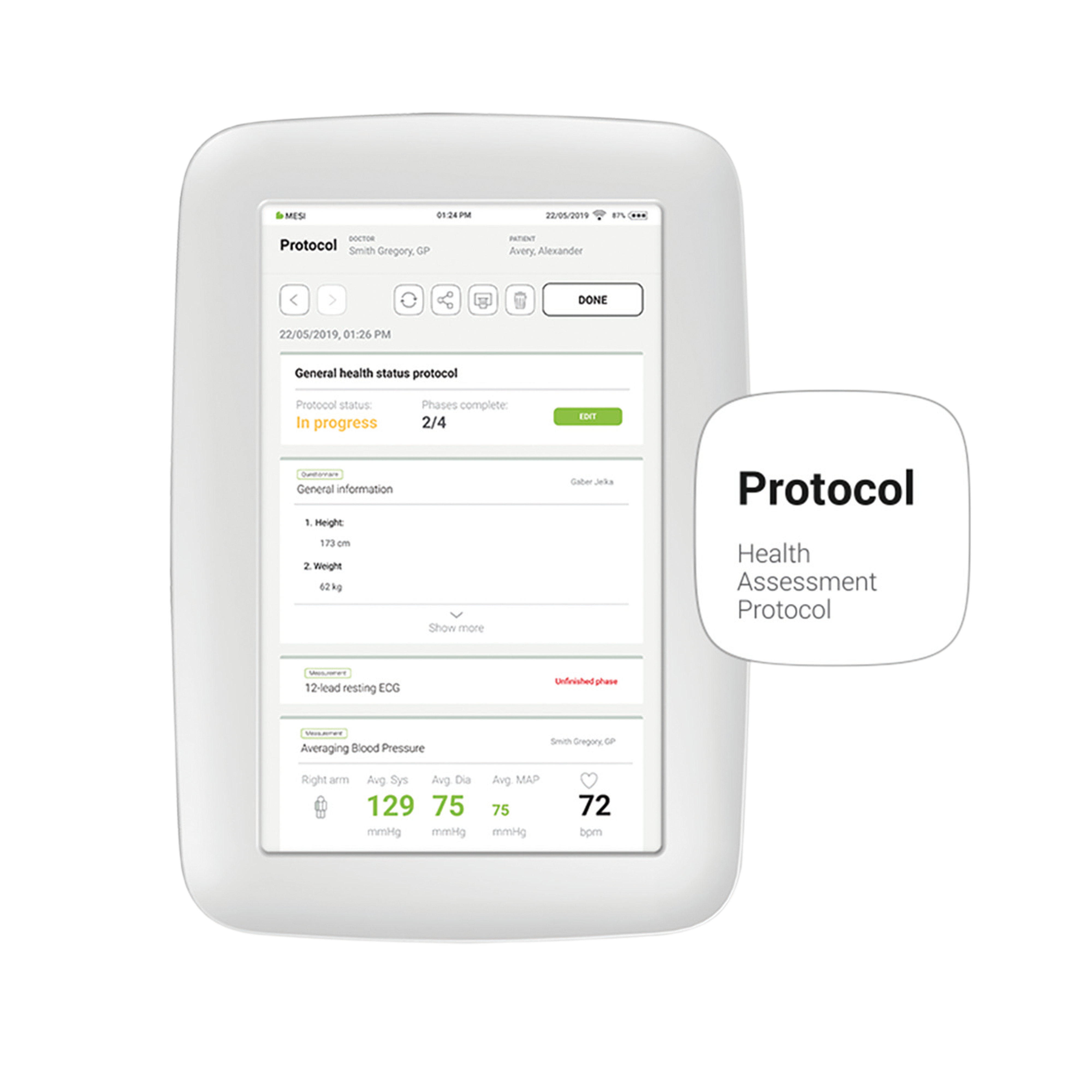 Mesi UK Ltd Health Assessment Protocol ECG54508 - Henry Schein - UK