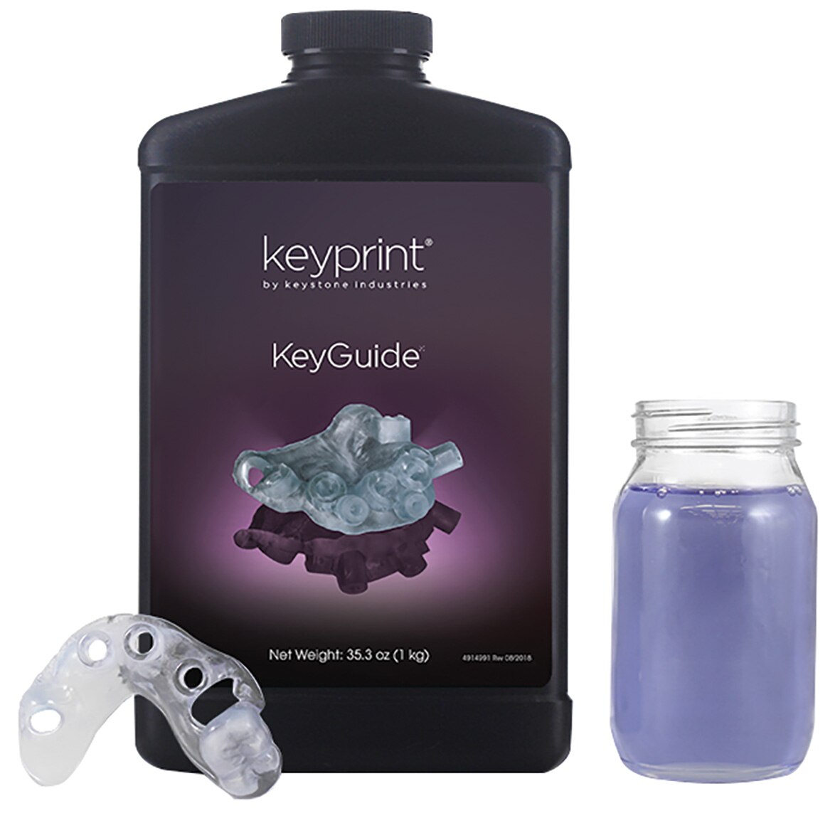 National Keystone KeyGuide Transparent 1kg 1203418 - Henry Schein - UK