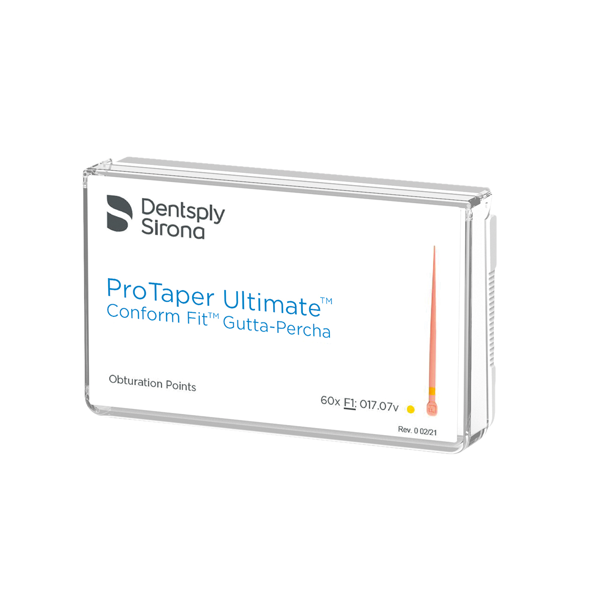 Dentsply Sirona ProTaper Ultimate Conform Fit GP Point F1 60pk 1203858 ...