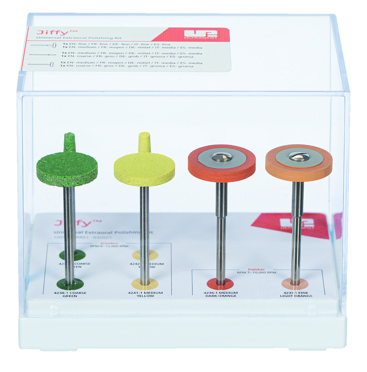 Ultradent Jiffy Universal Extraoral Polishing Kit 1204348 - Henry ...