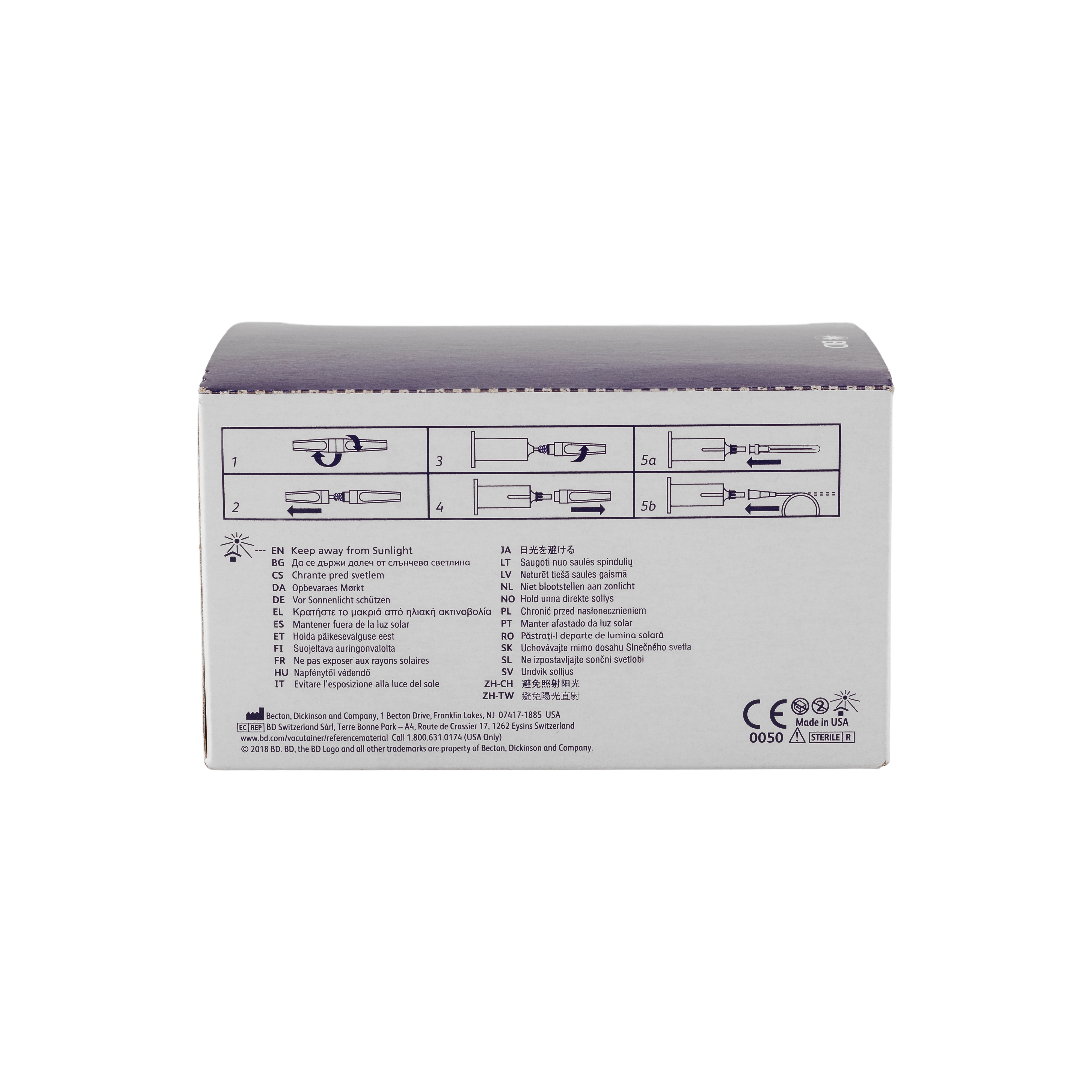 BD (Becton Dickenson) BD Vacutainer Adapter W Luer Adaptor 100pk BLD063 ...