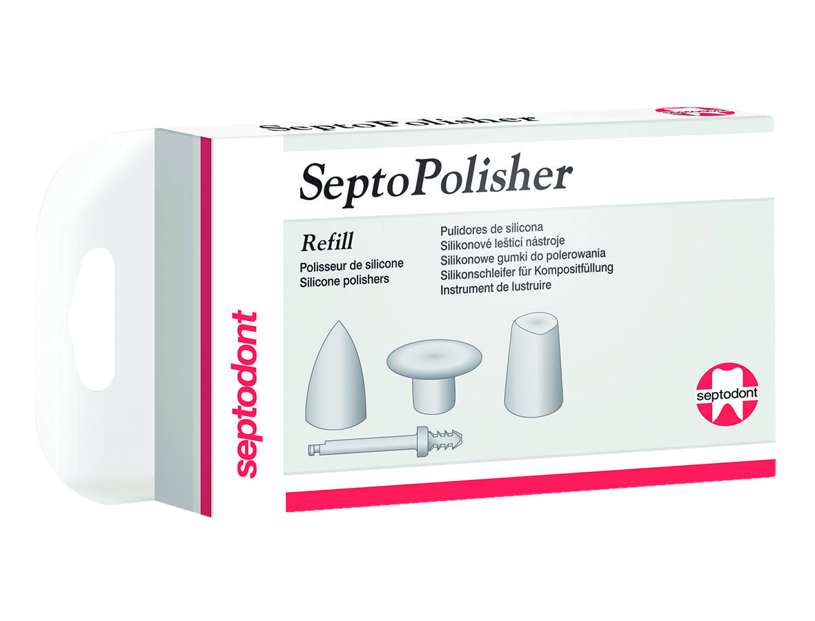 Septodont SeptoPolisher Refill Cones 8pk 1207536 - Henry Schein - UK